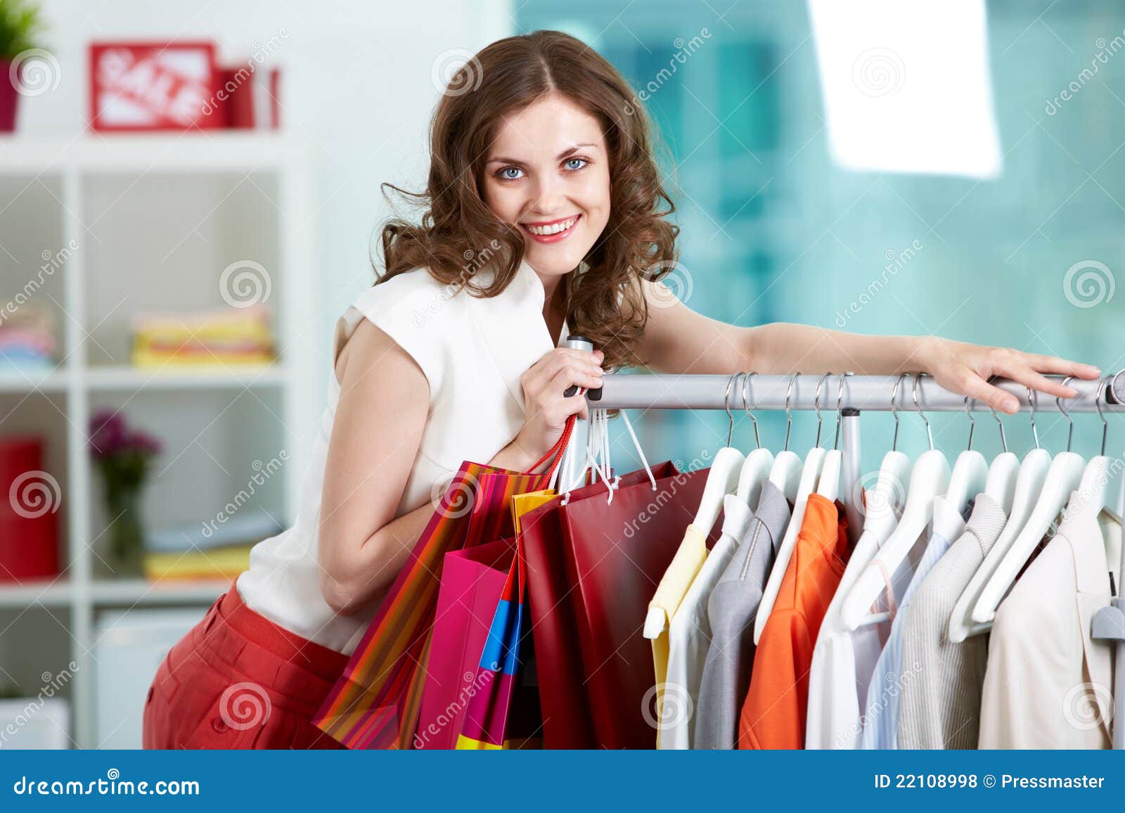 Presenting new collection stock photo. Image of feminine - 22108998