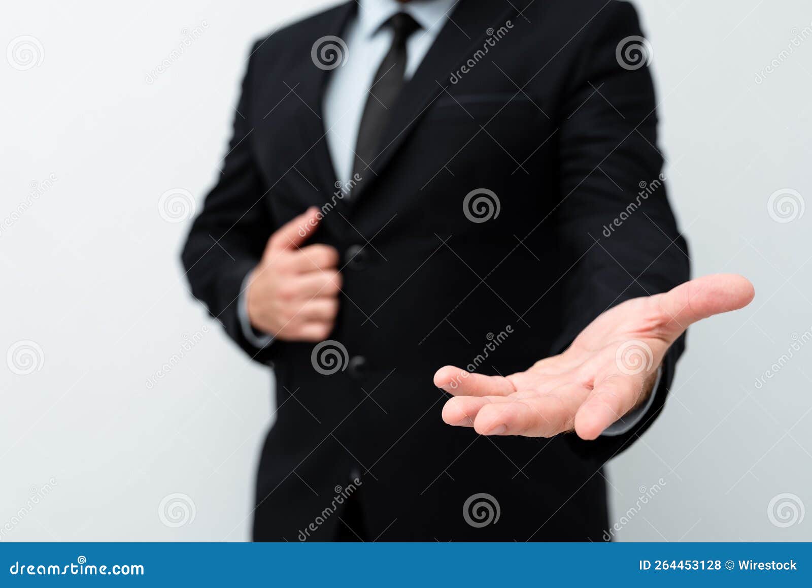 Presenting New Plans and Ideas Demonstrating Planning Process Stock ...