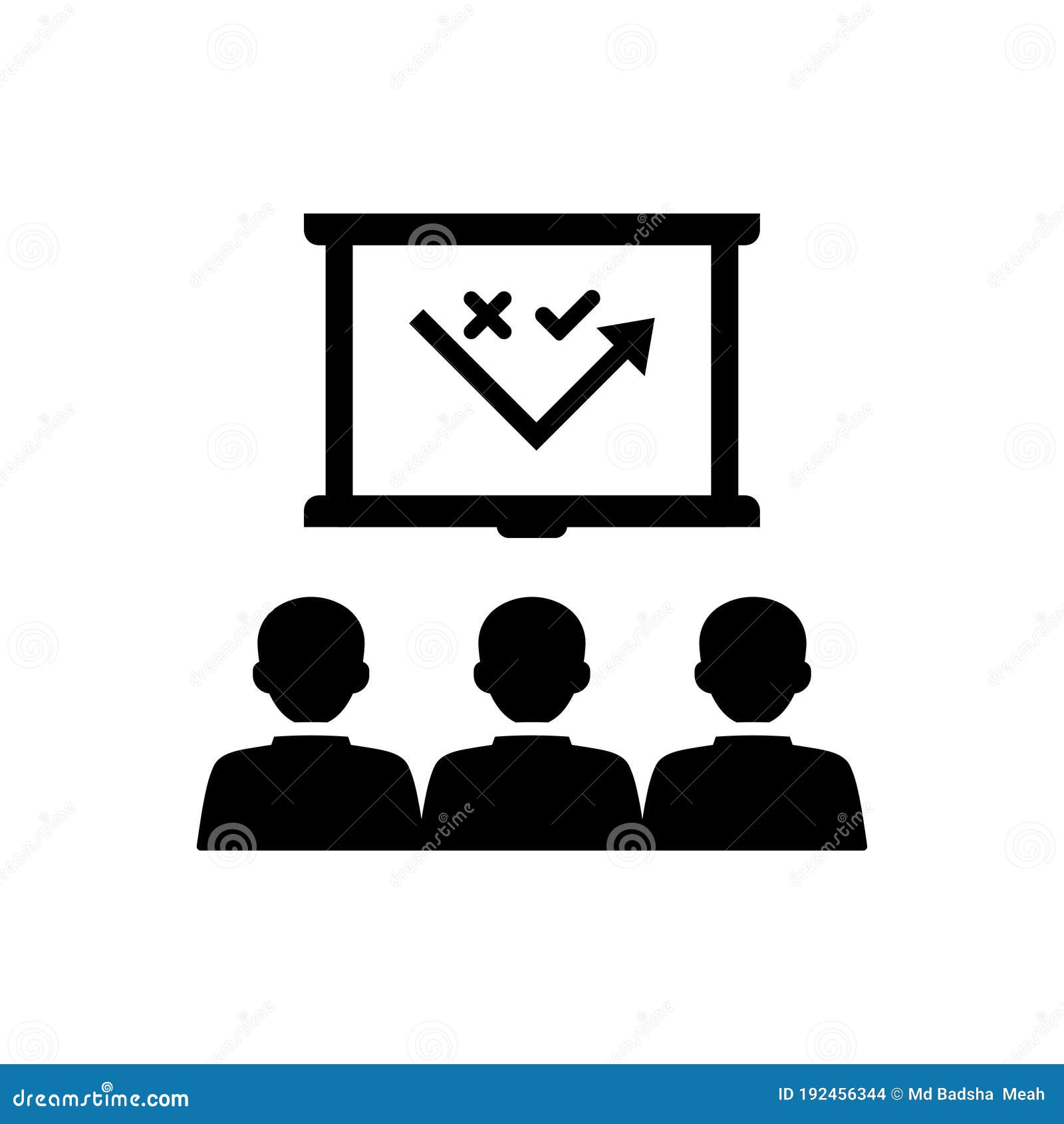 Tactics Icon Vector Isolated On White Background, Tactics Sign , Linear ...