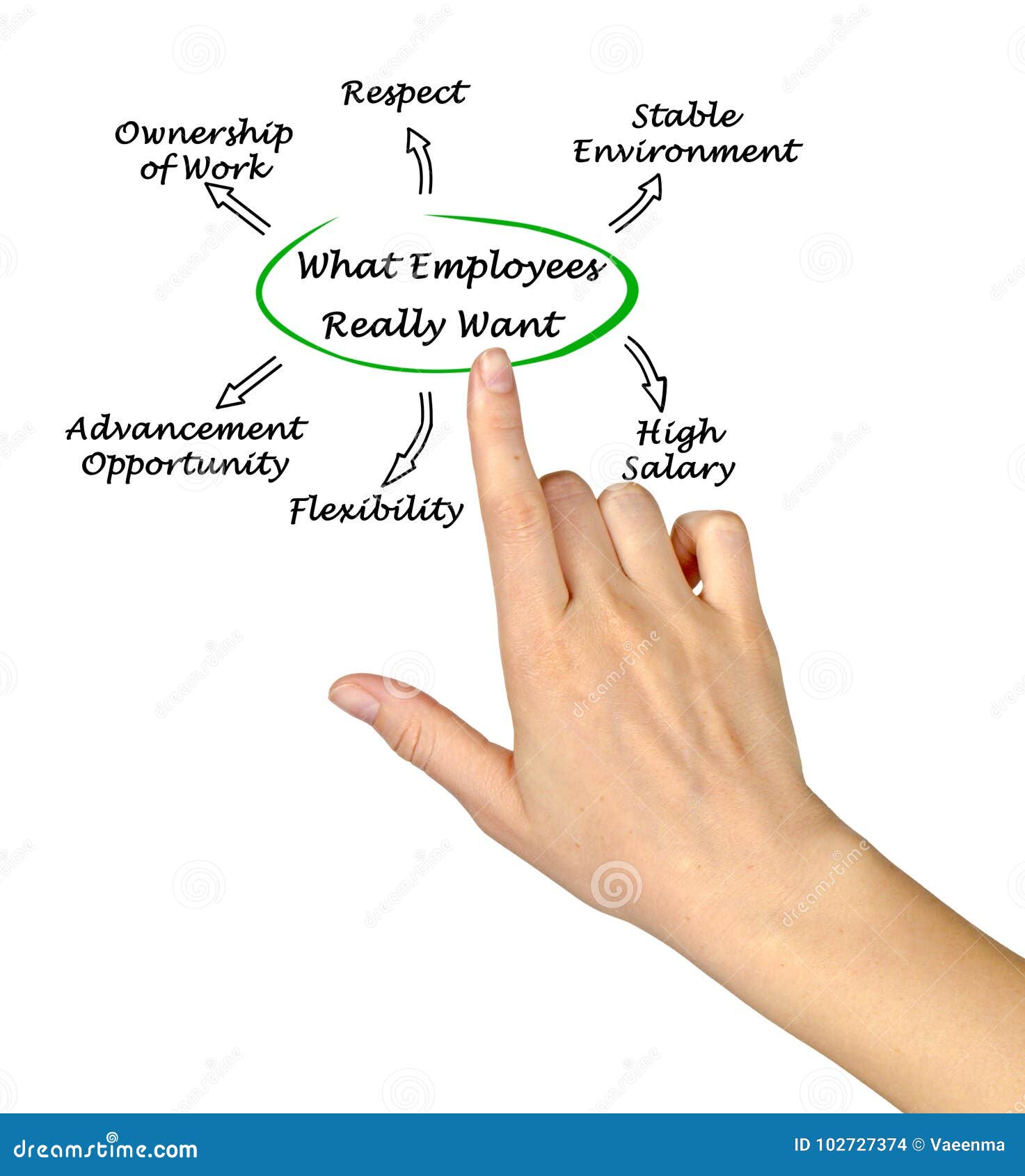 What Employees really Want stock photo. Image of employer - 102727374