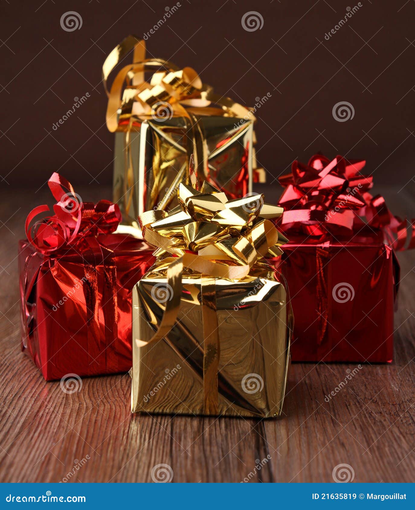 Presents stock image. Image of celebration, present, studio - 21635819