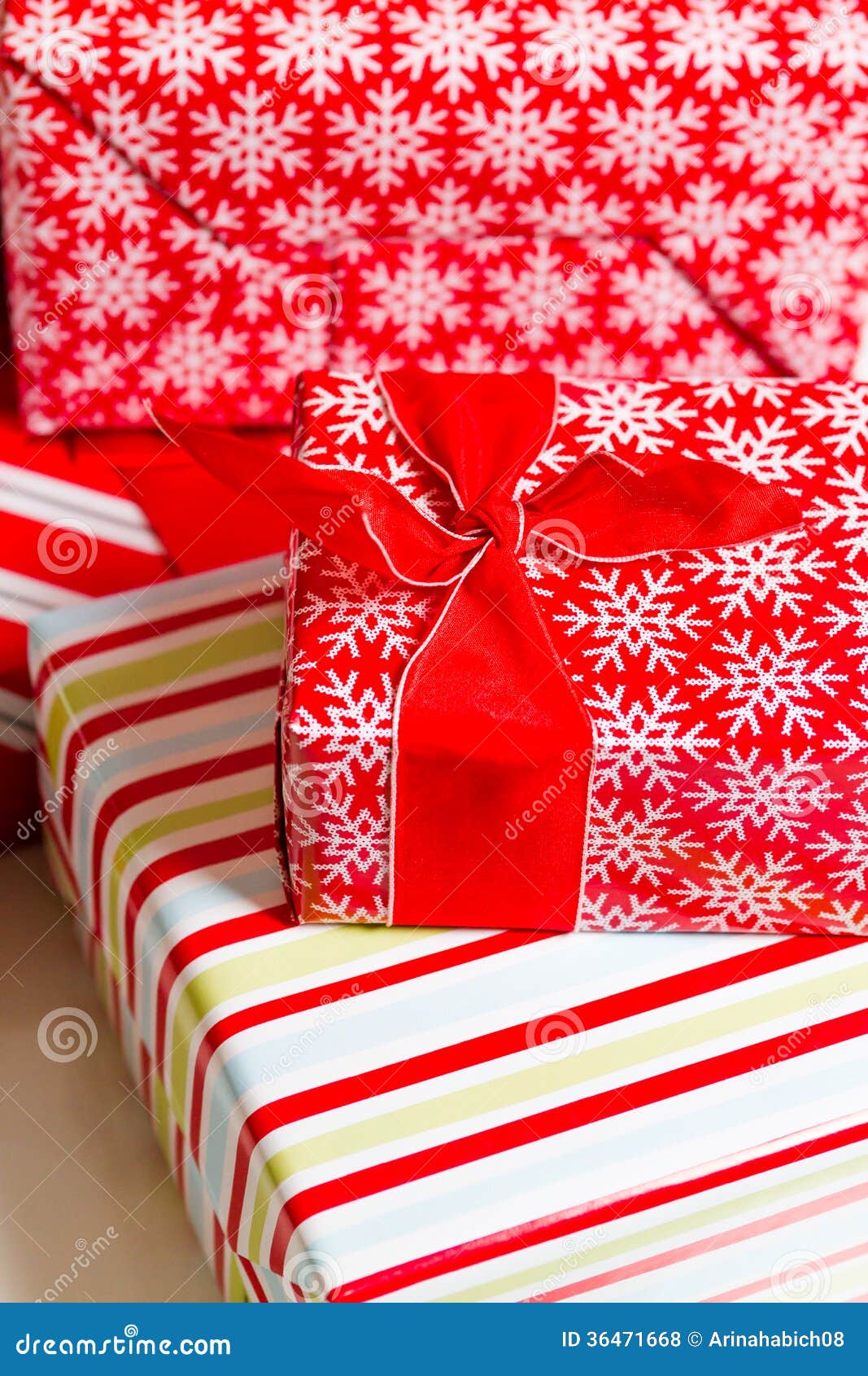 Presents stock photo. Image of wraping, wrapped, christmas - 36471668