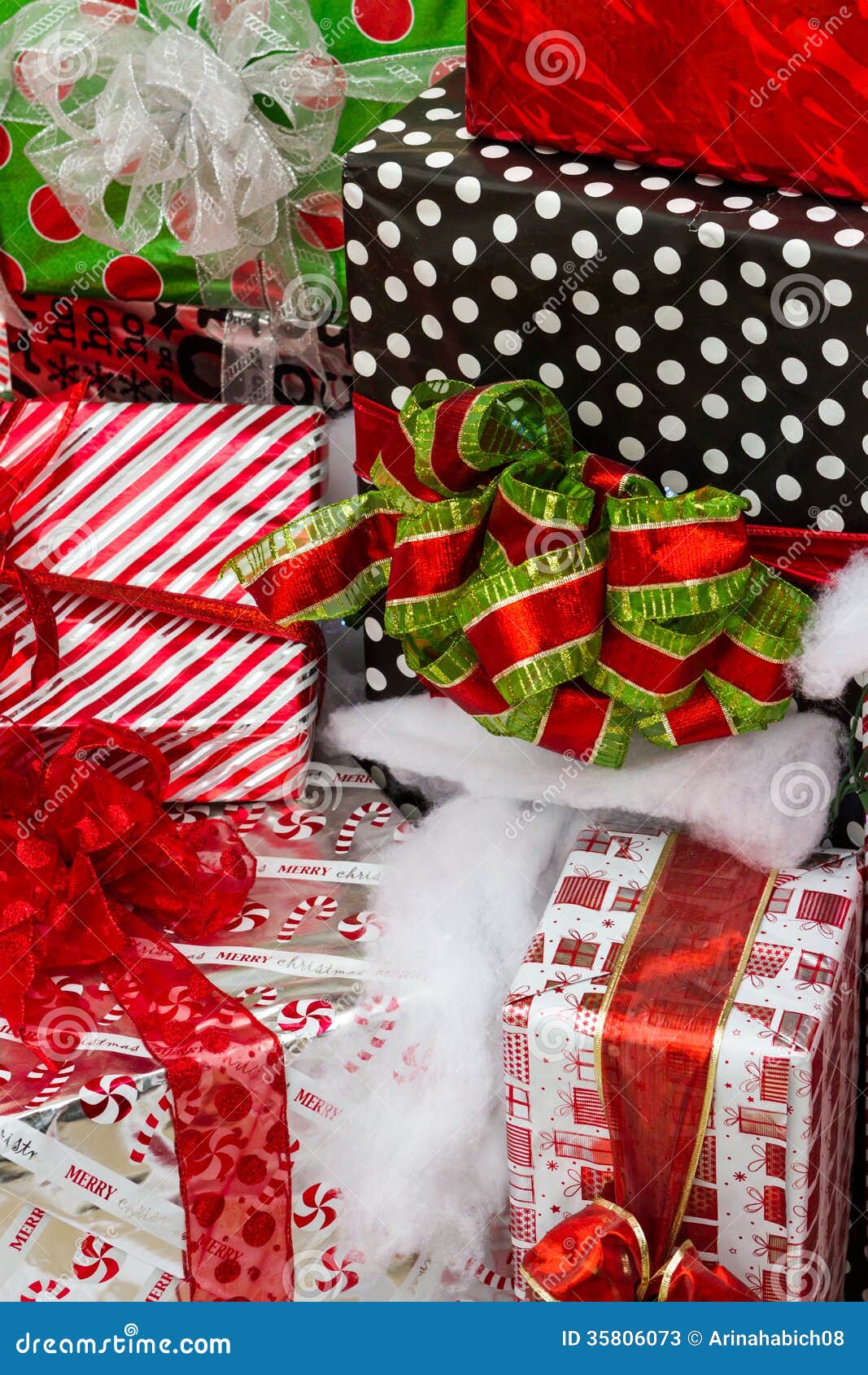 Presents stock image. Image of wrapped, tradition, decoration - 35806073