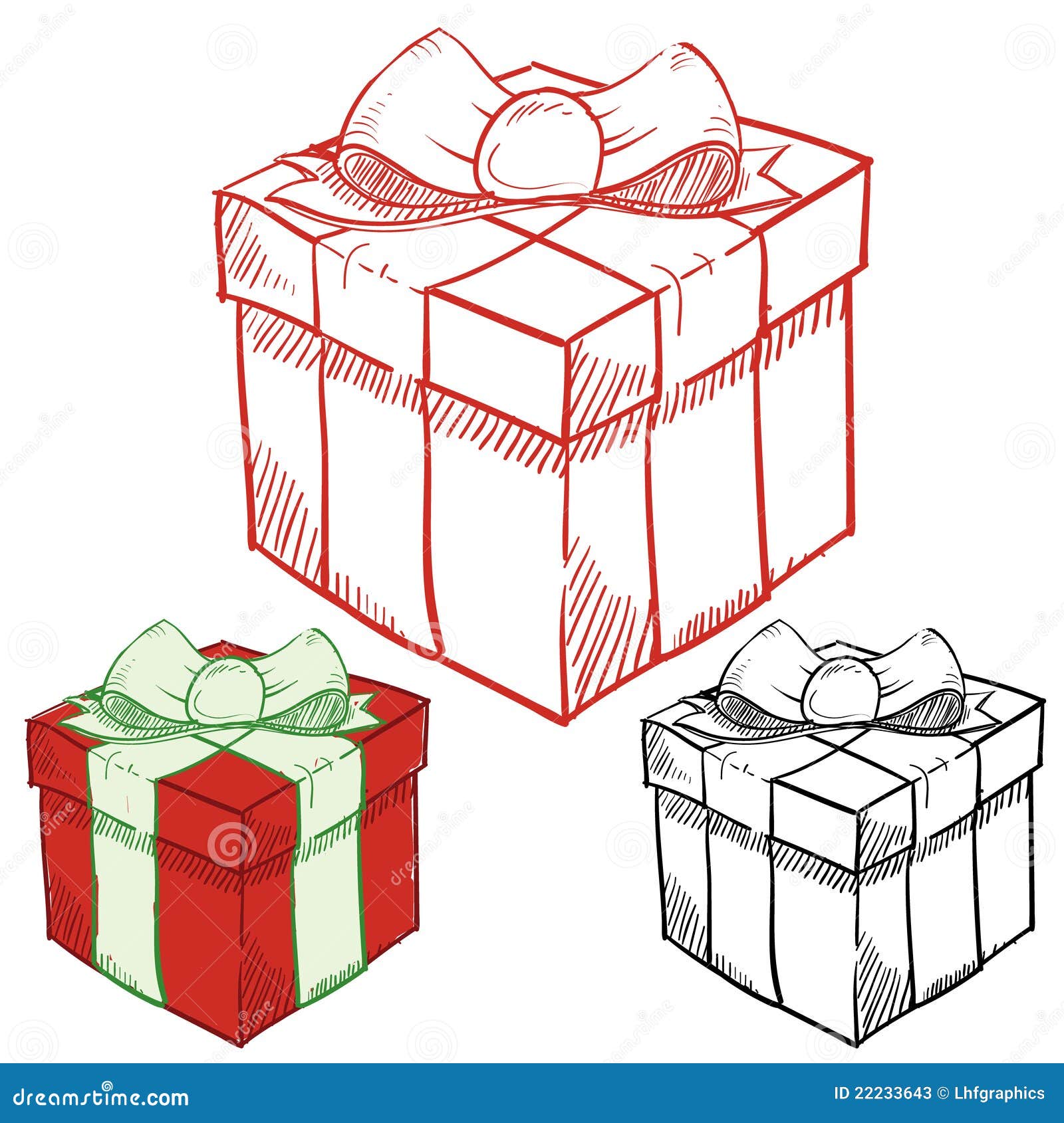 Presents and Packages Illustration Stock Vector - Illustration of ...