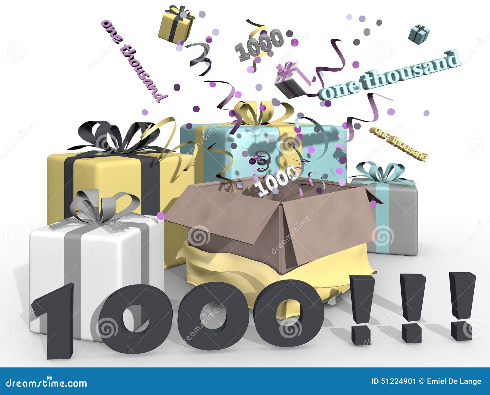 Number 1000 Icon Design On White Background Cartoon Vector ...