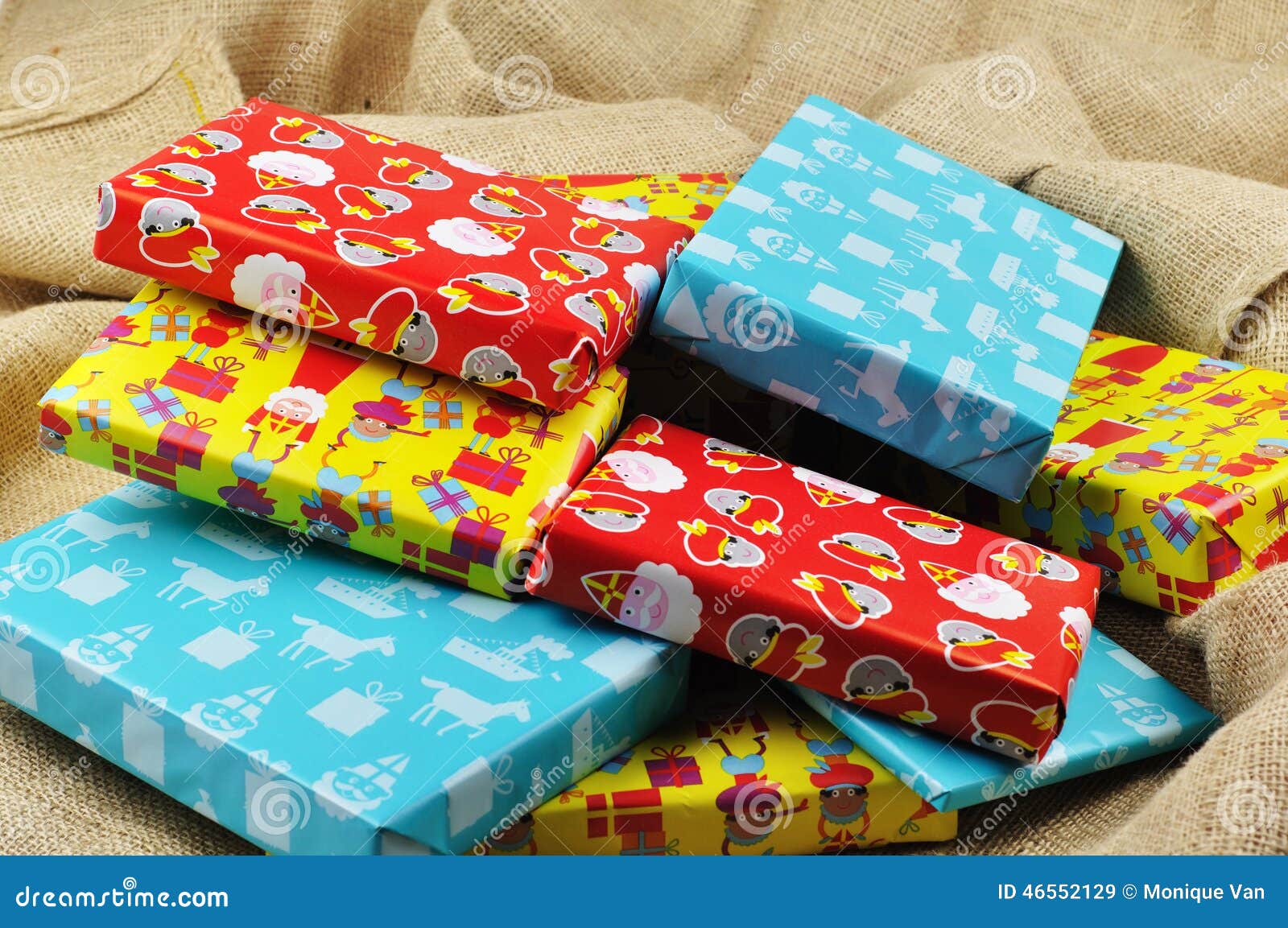Presents for Sinterklaas stock image. Image of typical - 46552129