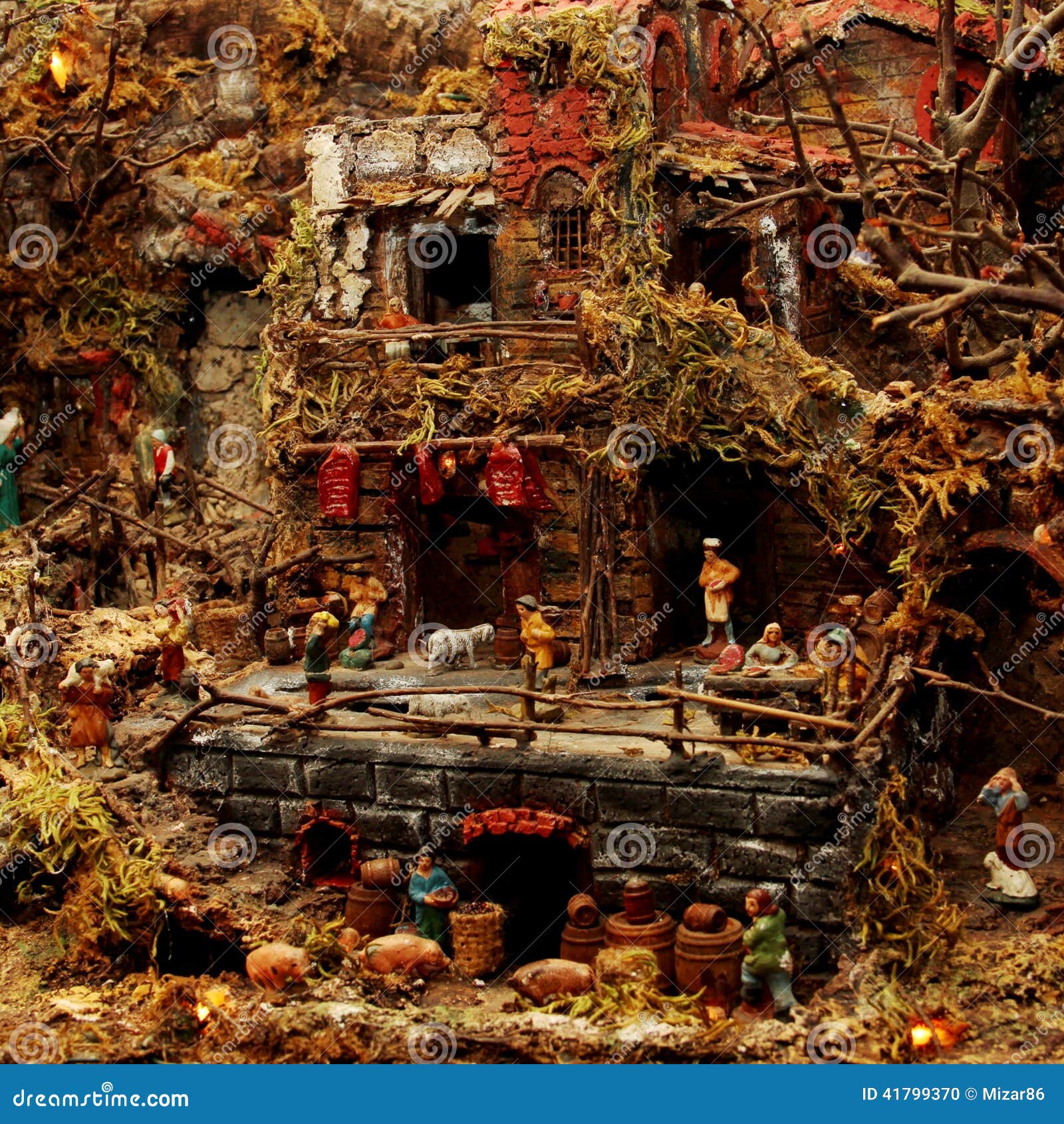 Presepe stock photo. Image of neaples, wonderful, natale - 41799370