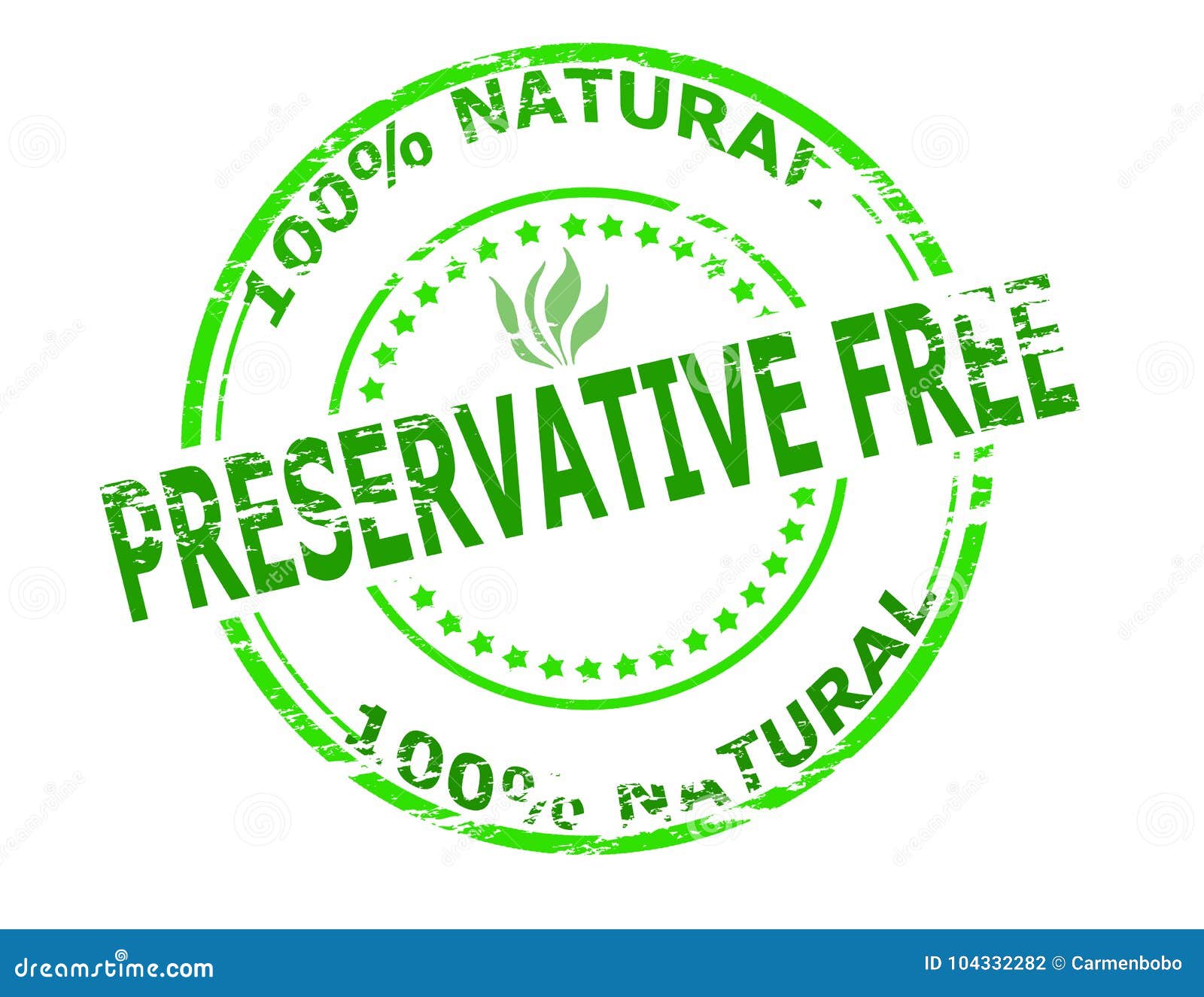 Preservative free stock illustration. Illustration of stars - 104332282