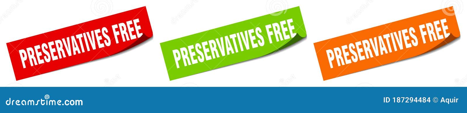 Preservatives Free Sticker. Preservatives Free Square Isolated Sign ...