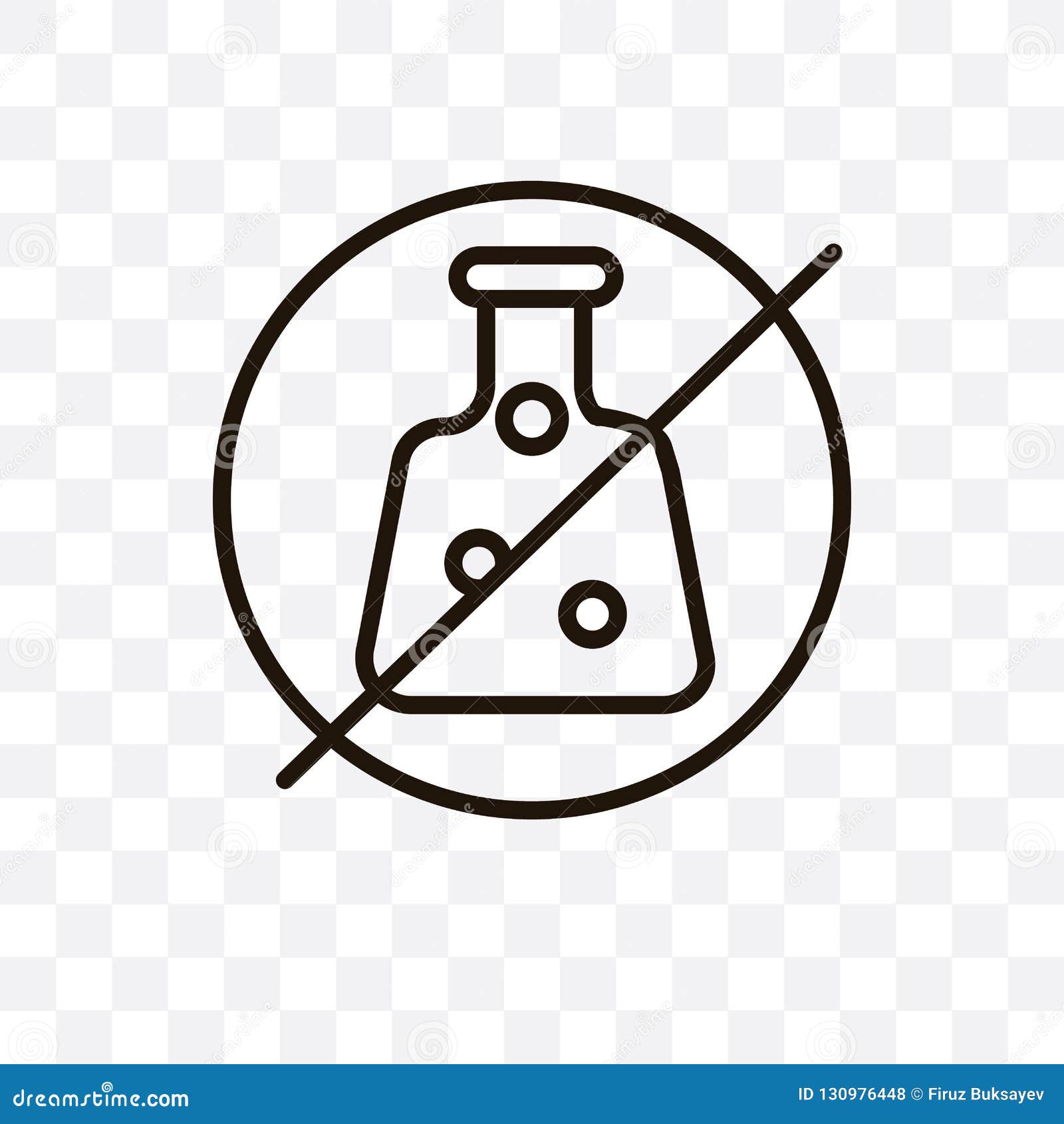 Preservatives Vector Icon On White Background. Flat Vector ...