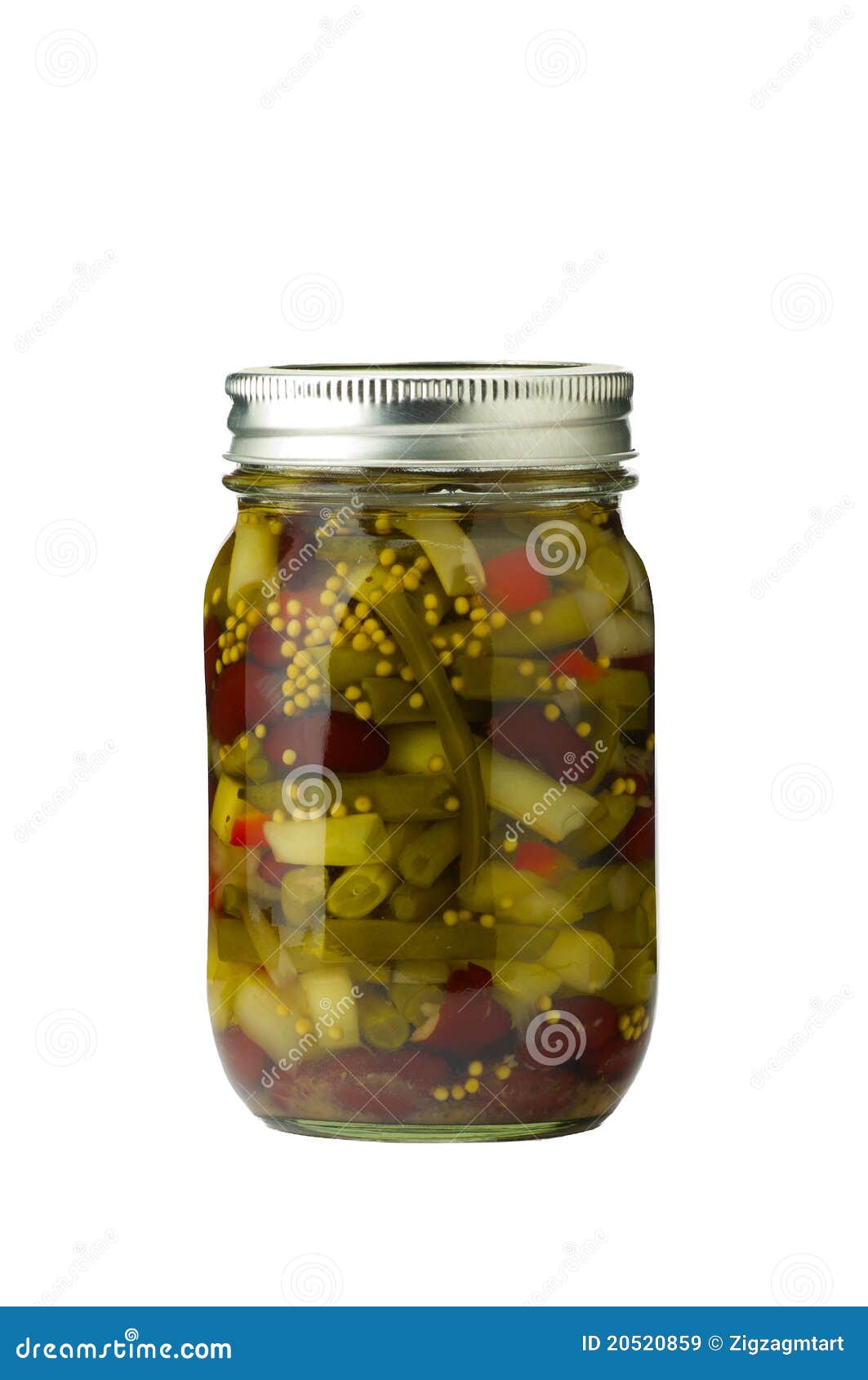 Preserved bean salad stock image. Image of organic, canned - 20520859