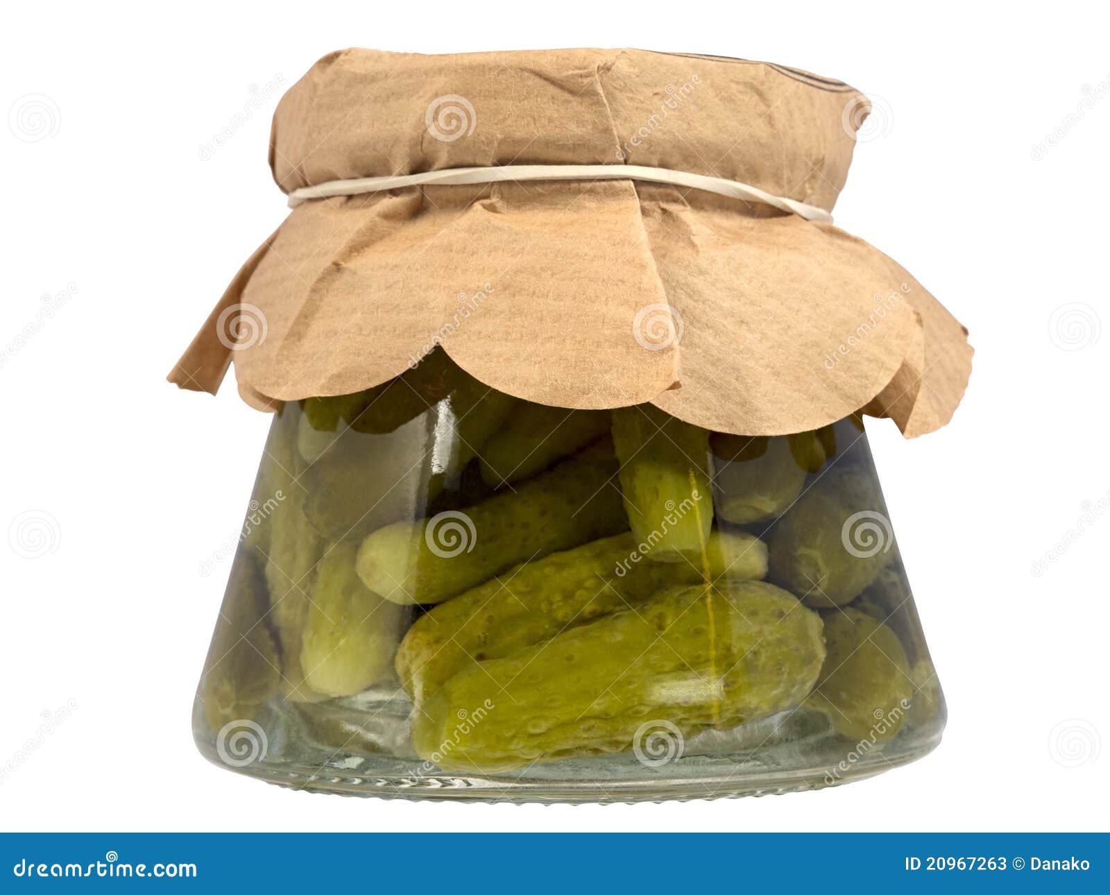 Preserved Cucumbers (pickled) Stock Image - Image of isolated, clipping ...