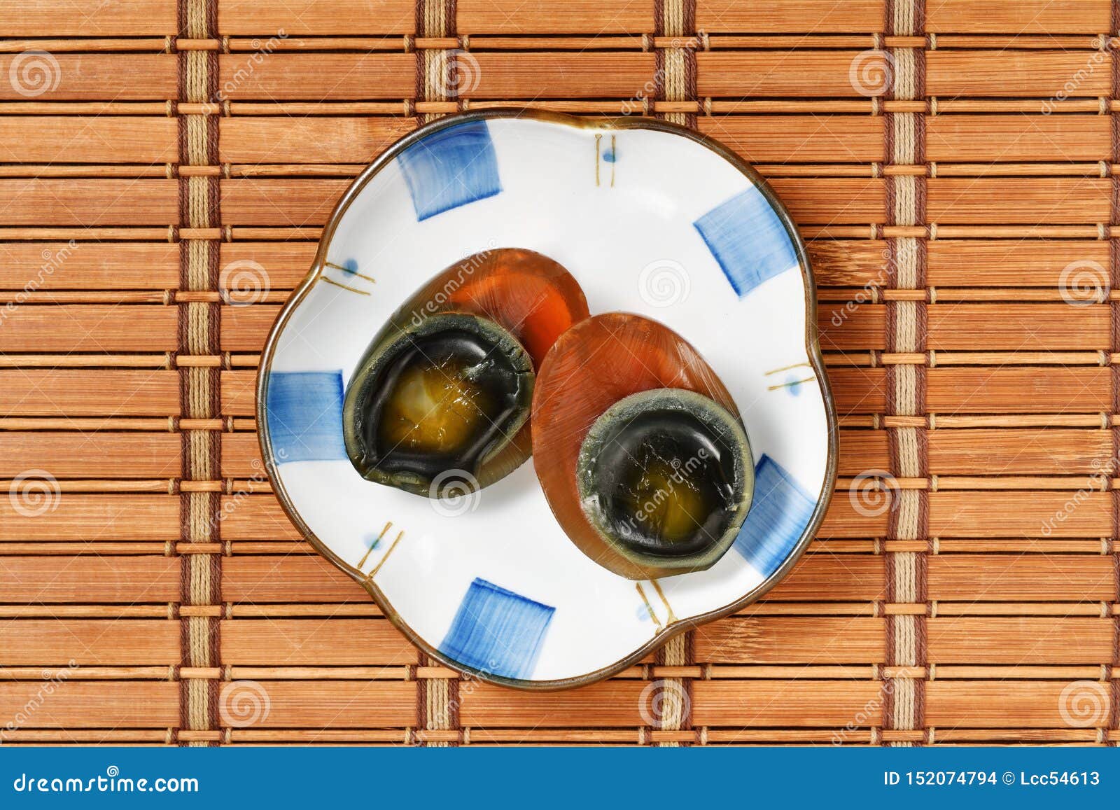 Preserved egg stock photo. Image of dish, century, cuisine - 152074794