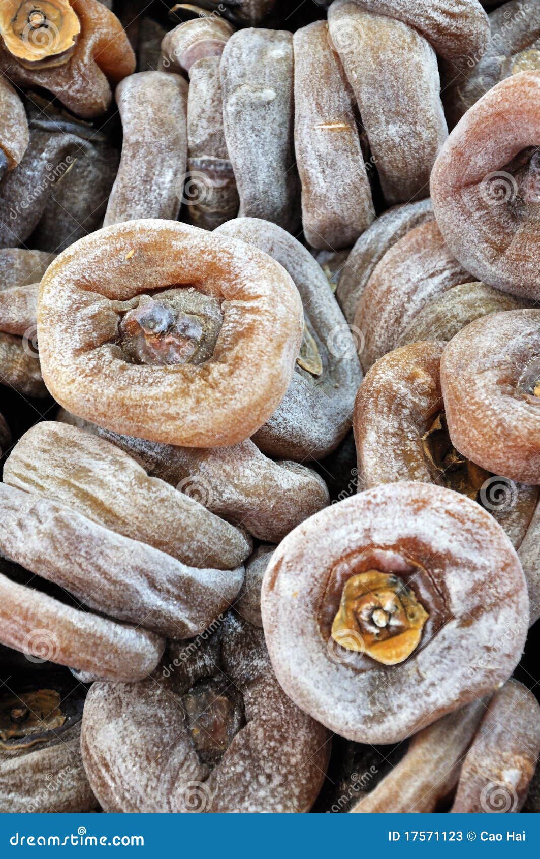 Preserved Fruit of Persimmon Stock Image - Image of food, meat: 17571123