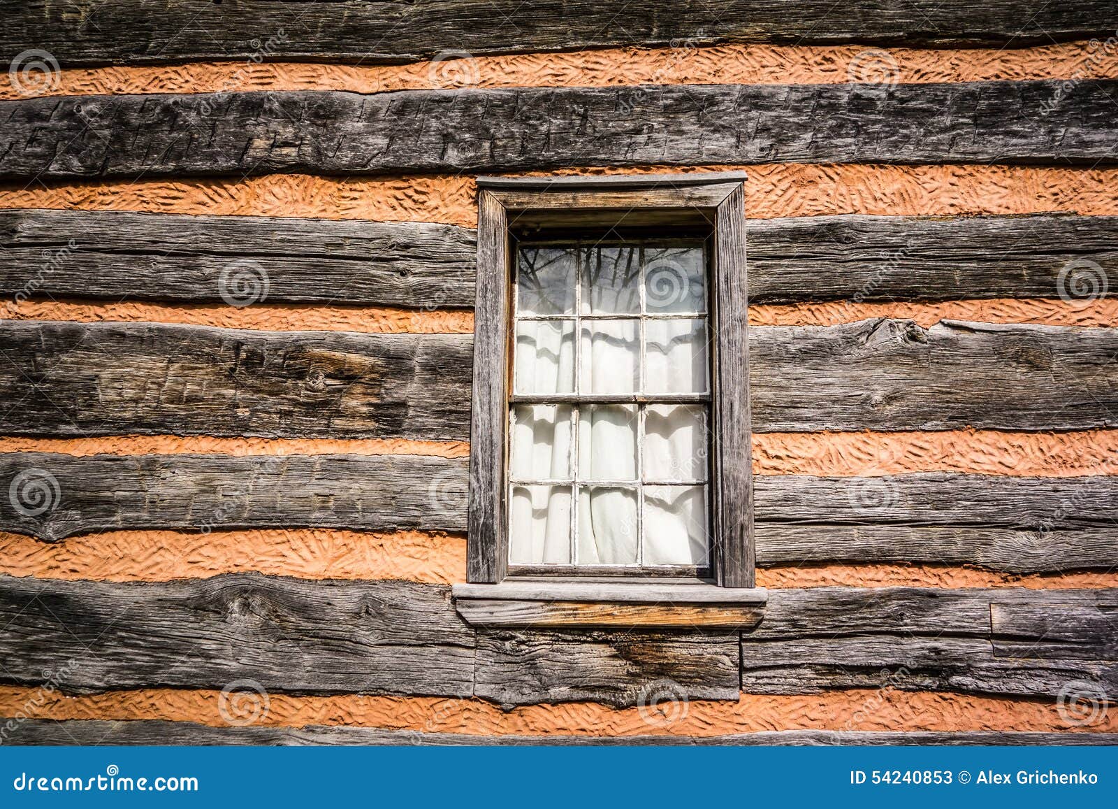 A Preserved Historic Wood House Stock Photography | CartoonDealer.com ...