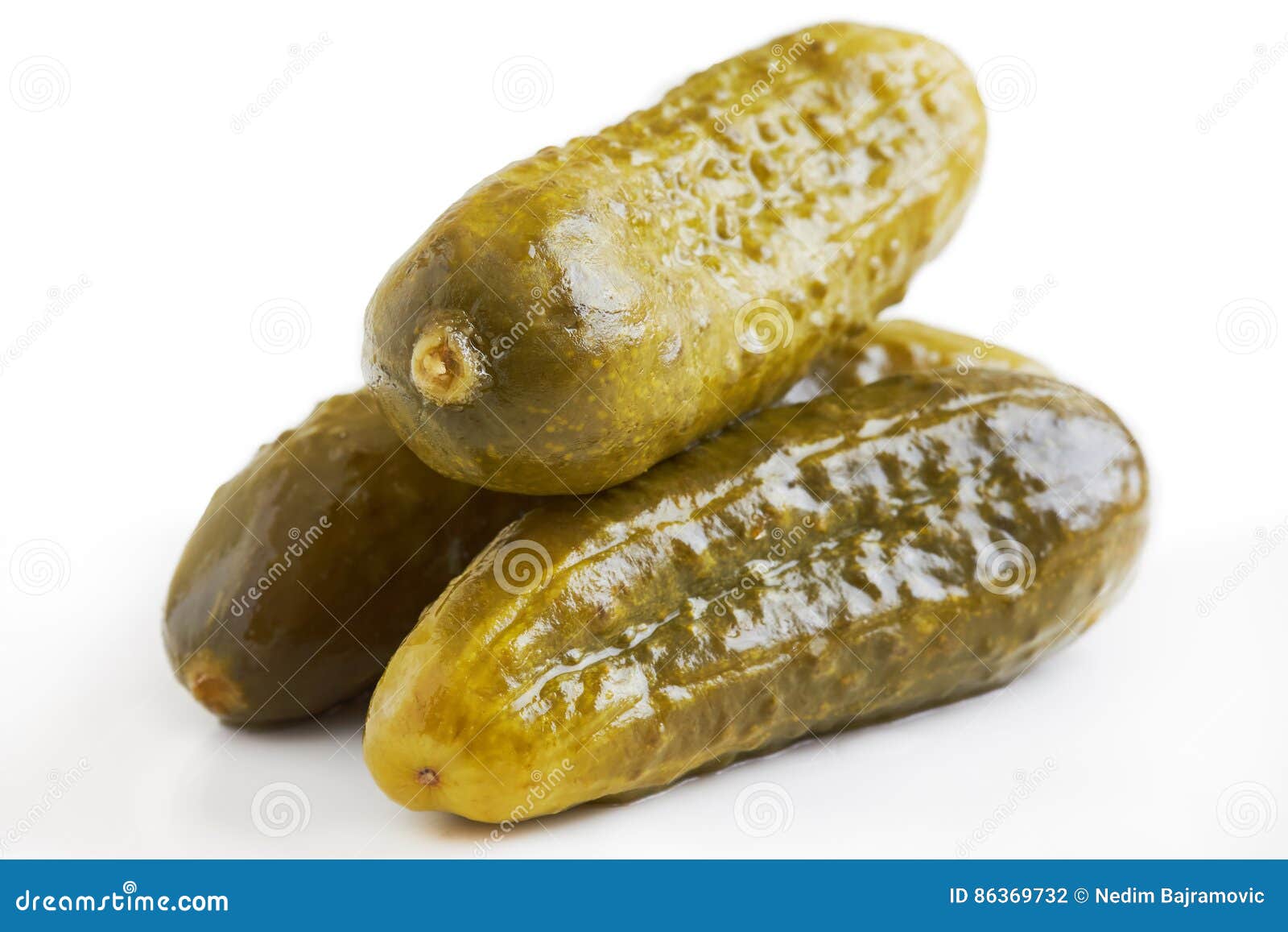 Preserved Pickled Cucumbers Stock Photo - Image of moist, vegetable ...