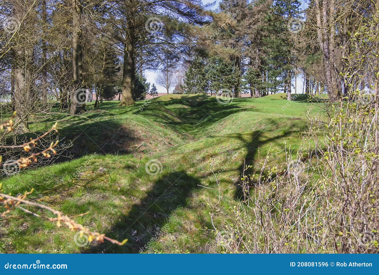 The Preserved Trenches from the Battle of the Somme Where the ... The Preserved Trenches from the Battle of the Somme Where the ...