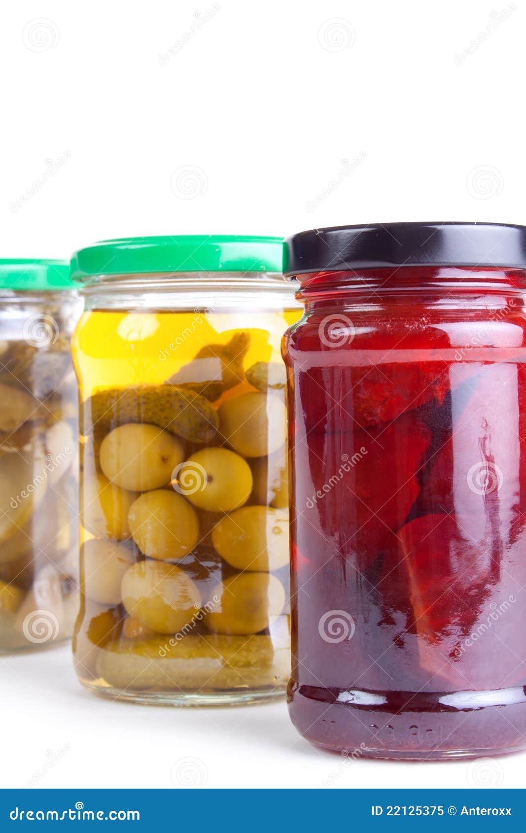 Preserved vegetables stock image. Image of homemade, container - 22125375