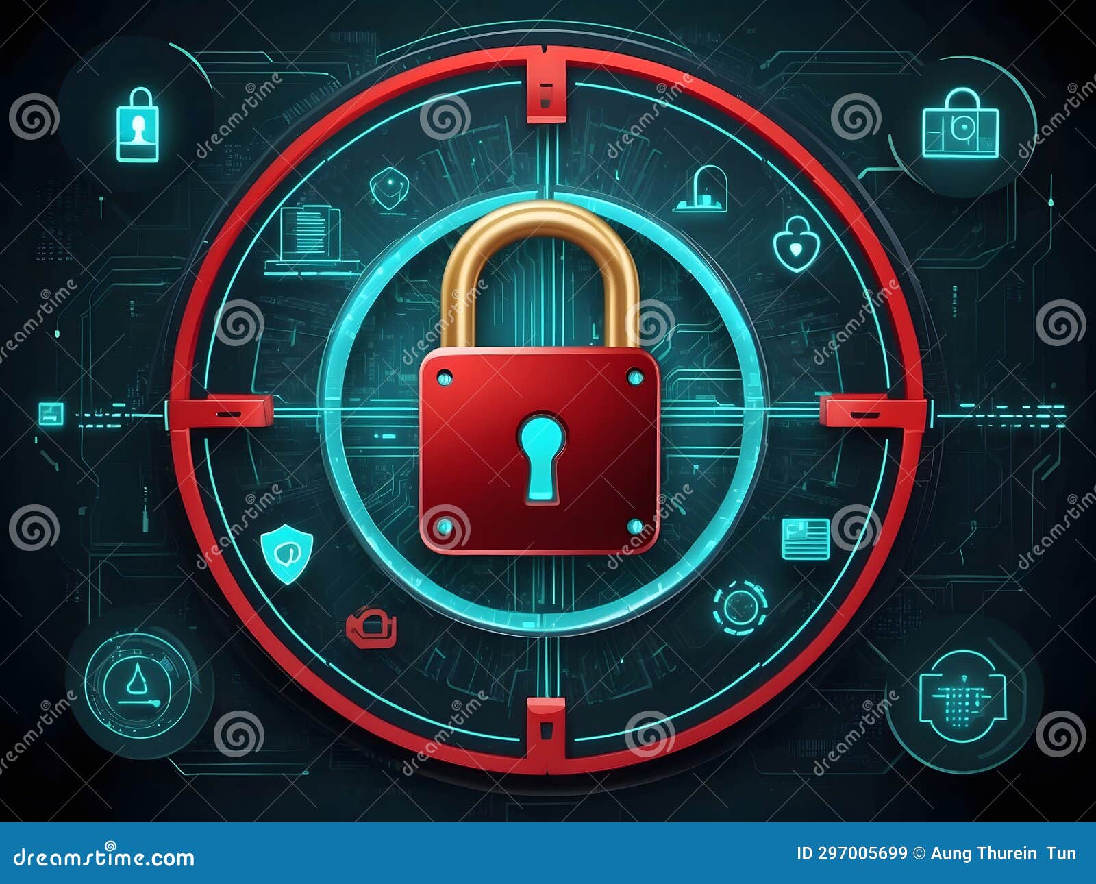 Preserving Data Privacy in the Digital World Stock Image - Image of ...