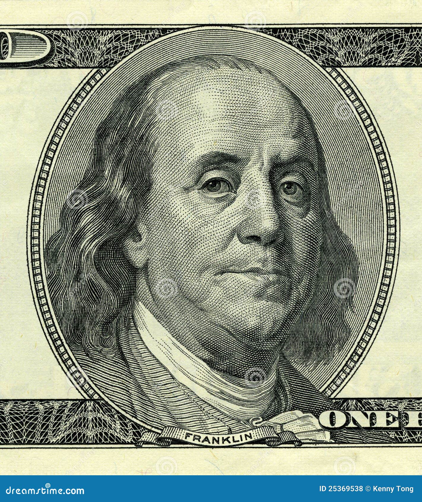 President Benjamin Franklin Stock Photo - Image of banknote, close ...