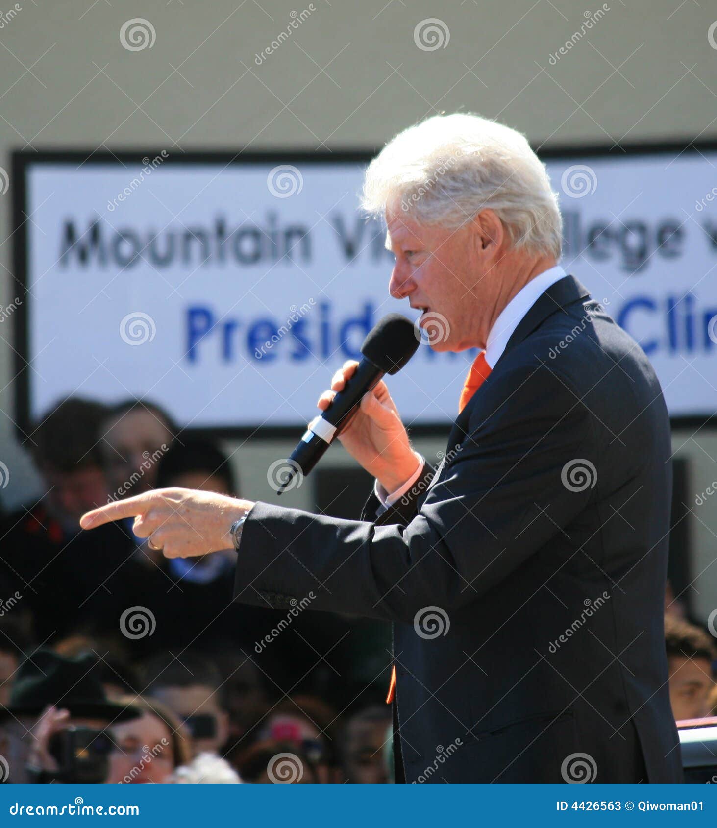President Bill Clinton editorial stock photo. Image of governor - 4426563