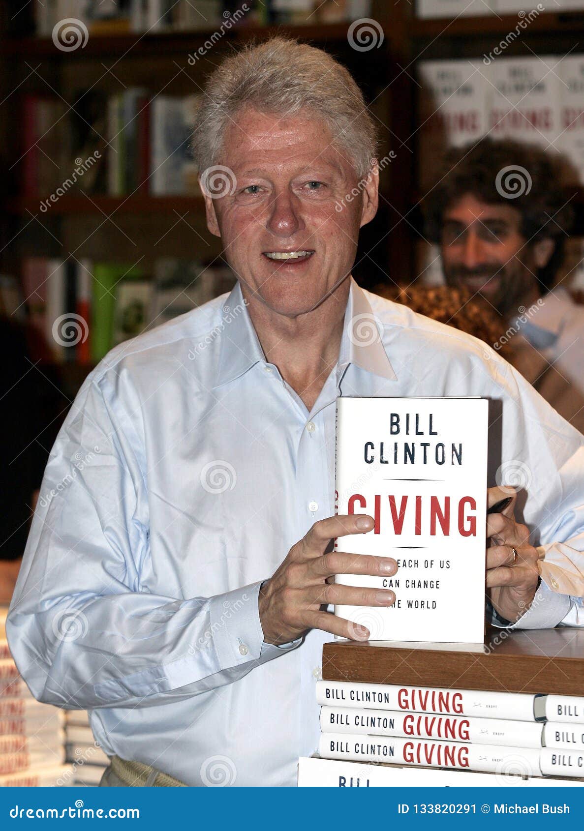 President Bill Clinton Book Signing Redactionele Foto - Image of week ...