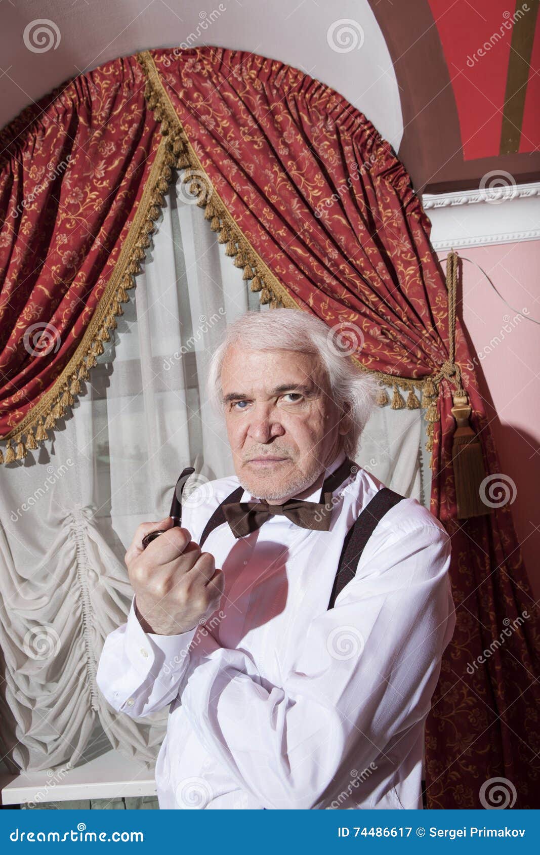 President of the Company in the Restaurant Stock Image - Image of ...