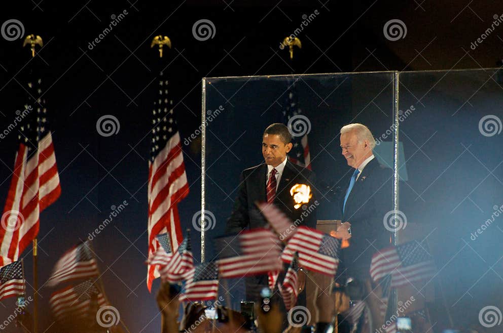 President Elect Obama editorial image. Image of rally - 7013675