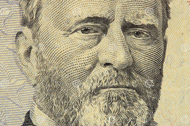 President grant stock image. Image of financial, fifty - 327493