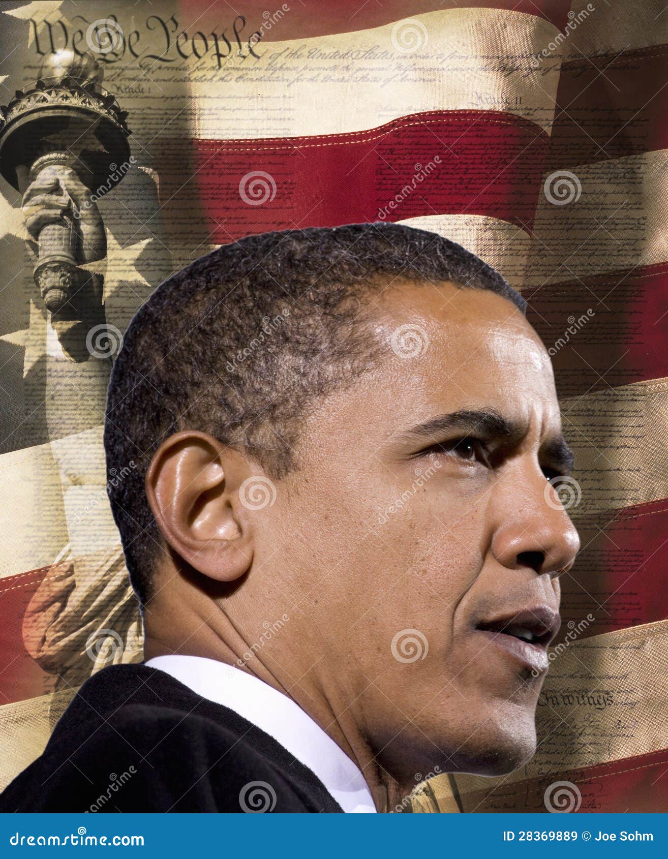 President Obama editorial stock image. Image of collage - 28369889