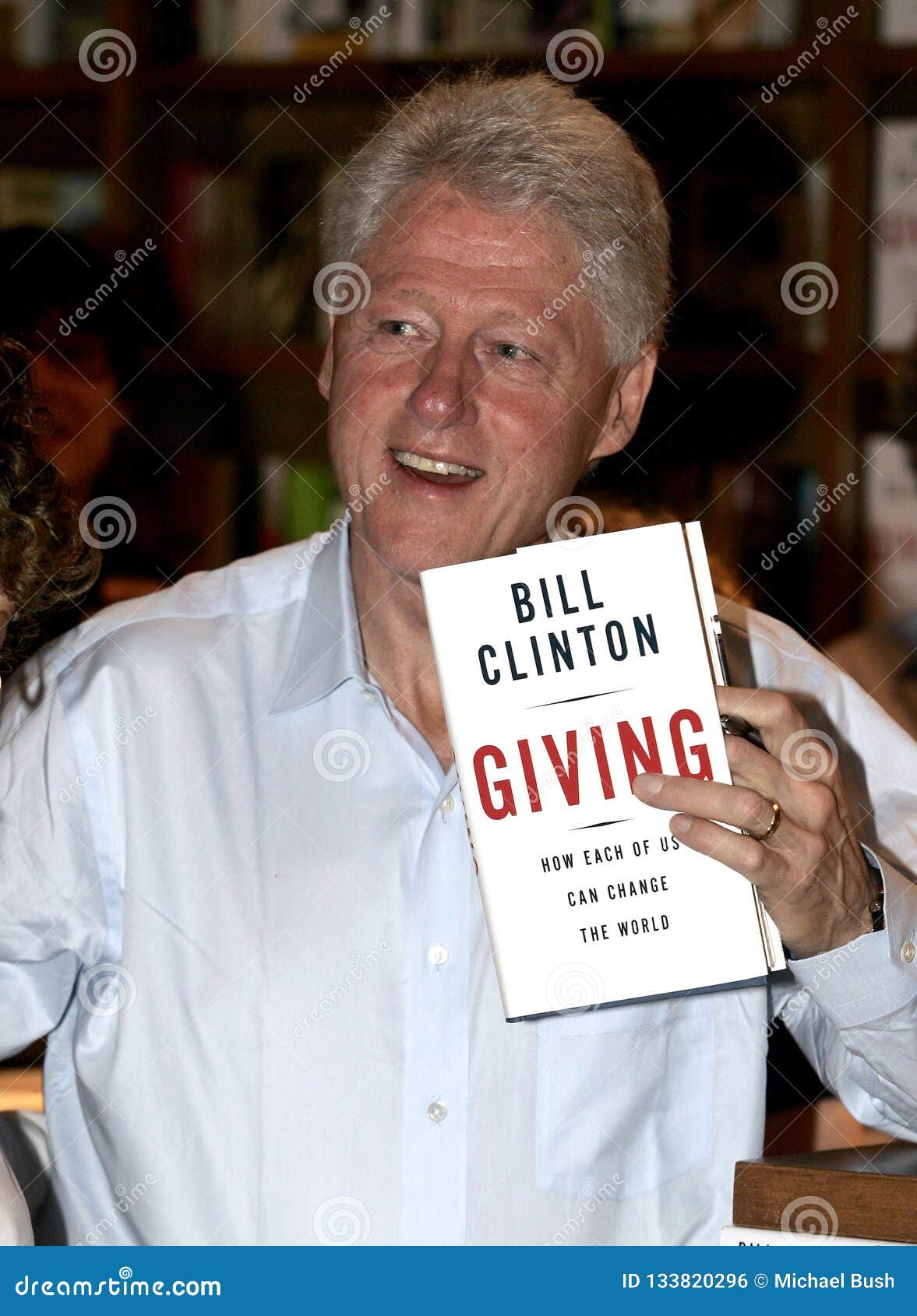 Presidente Bill Clinton Book Signing Foto editorial - Imagen de extenso ...
