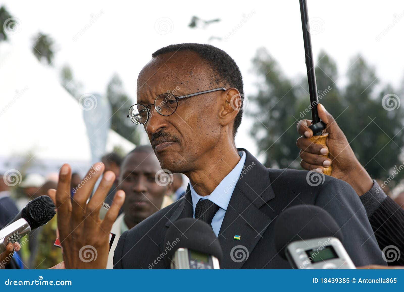 Presidente De Paul Kagame De Rwanda Imagem Editorial - Imagem de frente ...