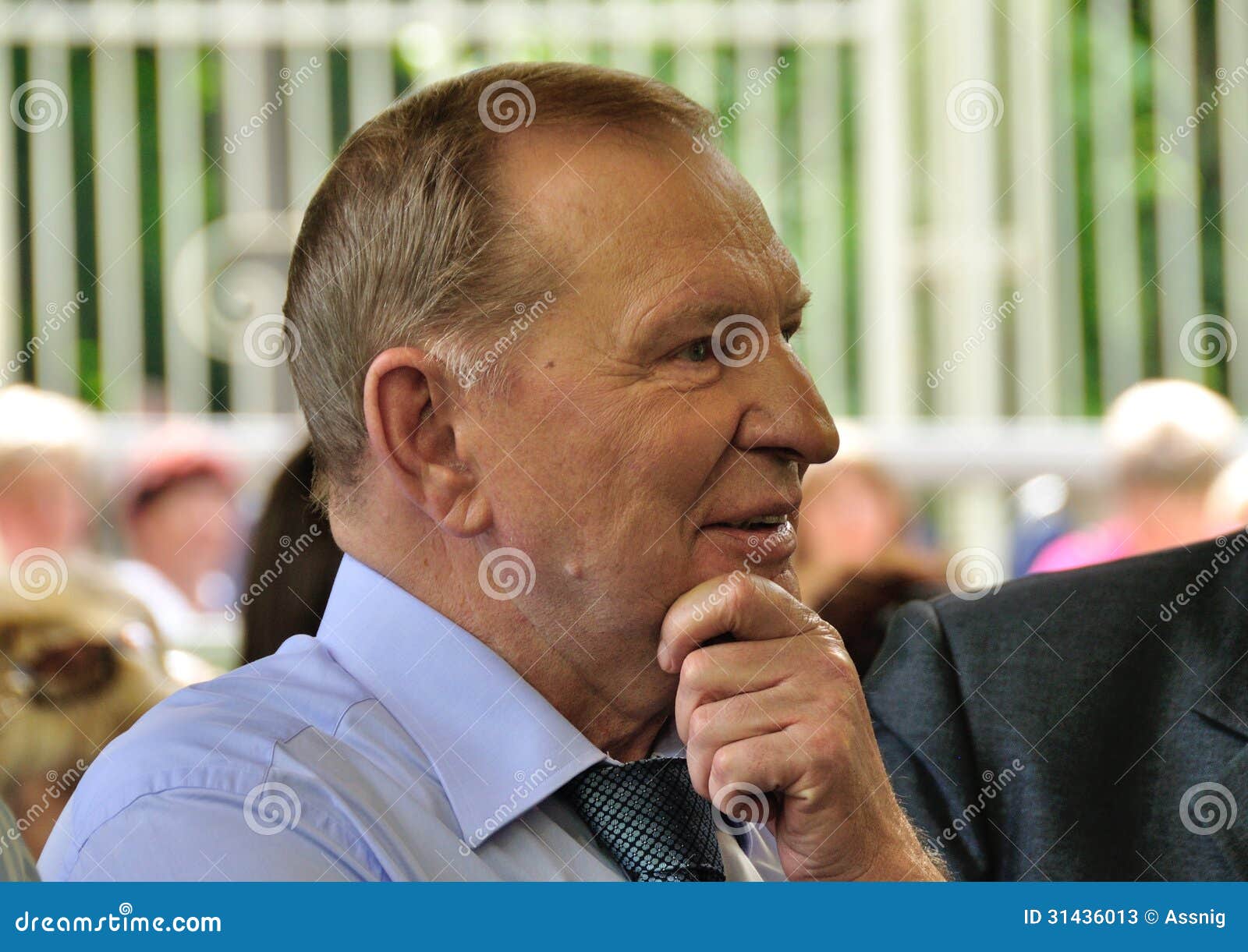 Presidente Dell'Ucraina Leonid Kuchma Fotografia Stock Editoriale ...