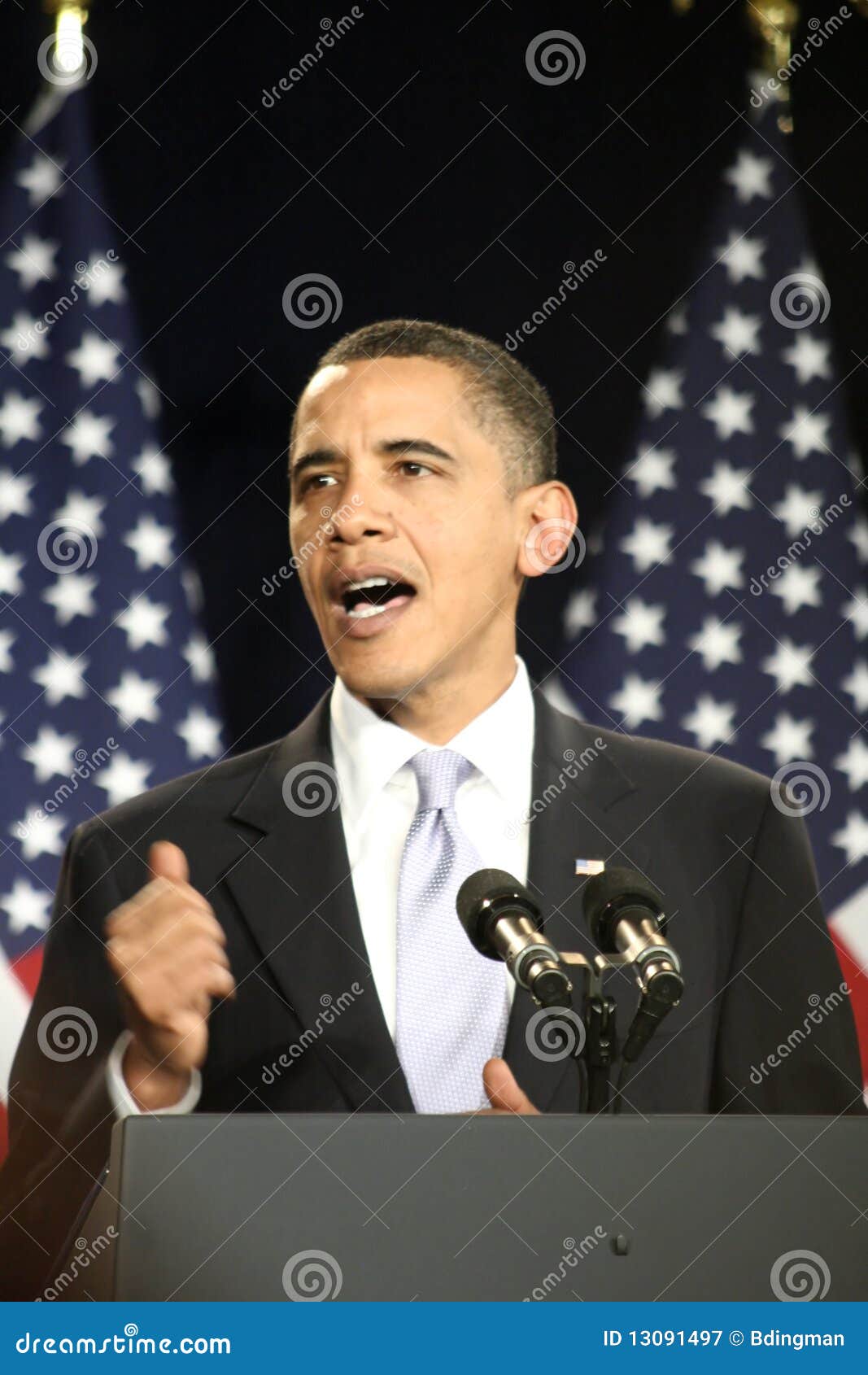 Presidente Obama fotografía editorial. Imagen de figura - 13091497