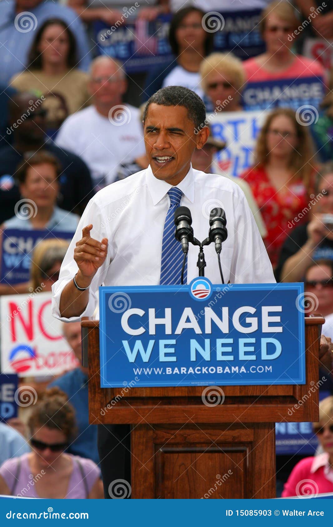 Presidential Candidate, Barack Obama Editorial Stock Photo - Image of ...