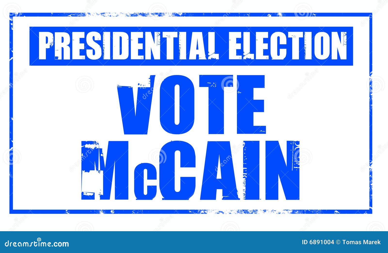 Presidential election stock illustration. Illustration of sign - 6891004