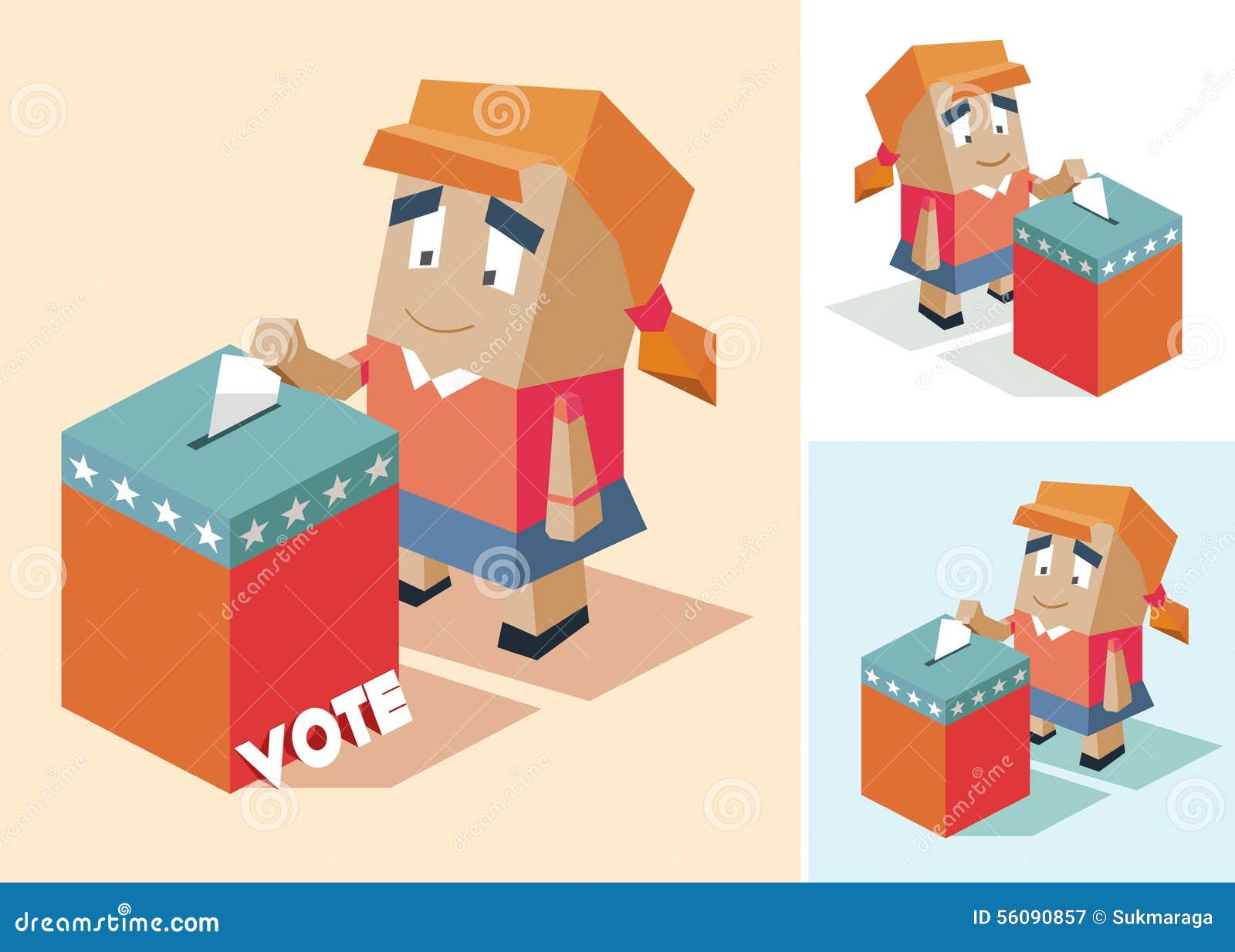 Presidential election day stock illustration. Illustration of ...