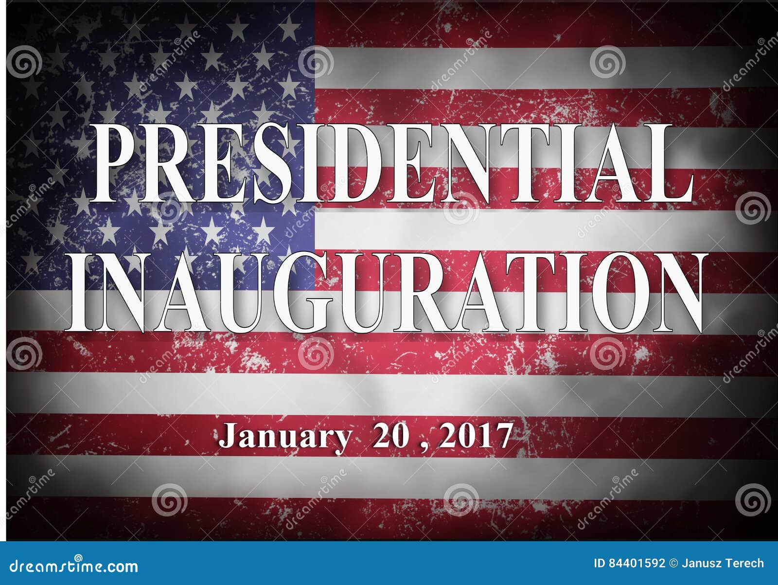 Presidential Inauguration Background Stock Illustration - Illustration ...