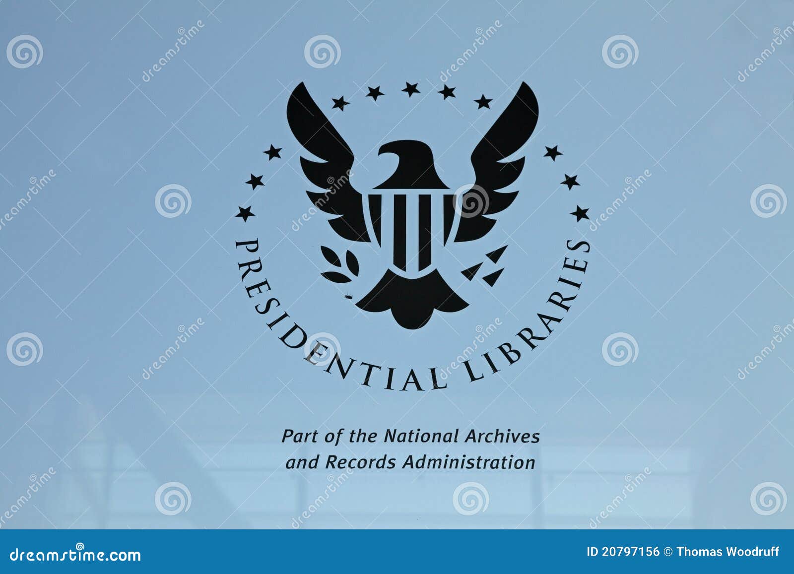 Presidential Libraries Seal Editorial Photo - Image of modern, arkansas ...