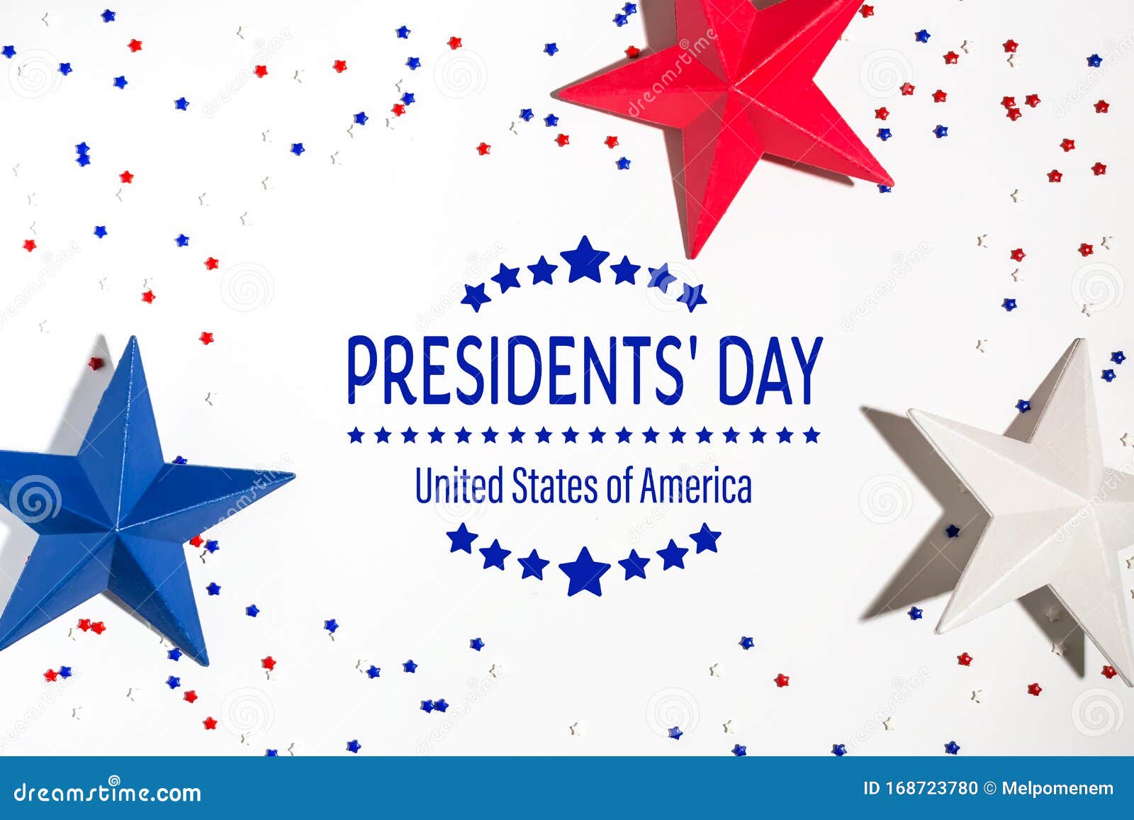 Presidents day message stock photo. Image of border - 168723780