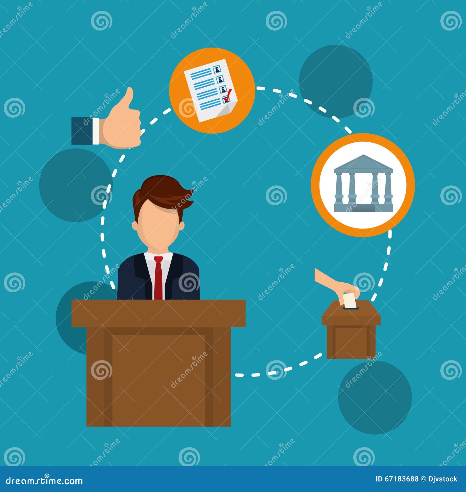 Presidents icon design stock vector. Illustration of united - 67183688