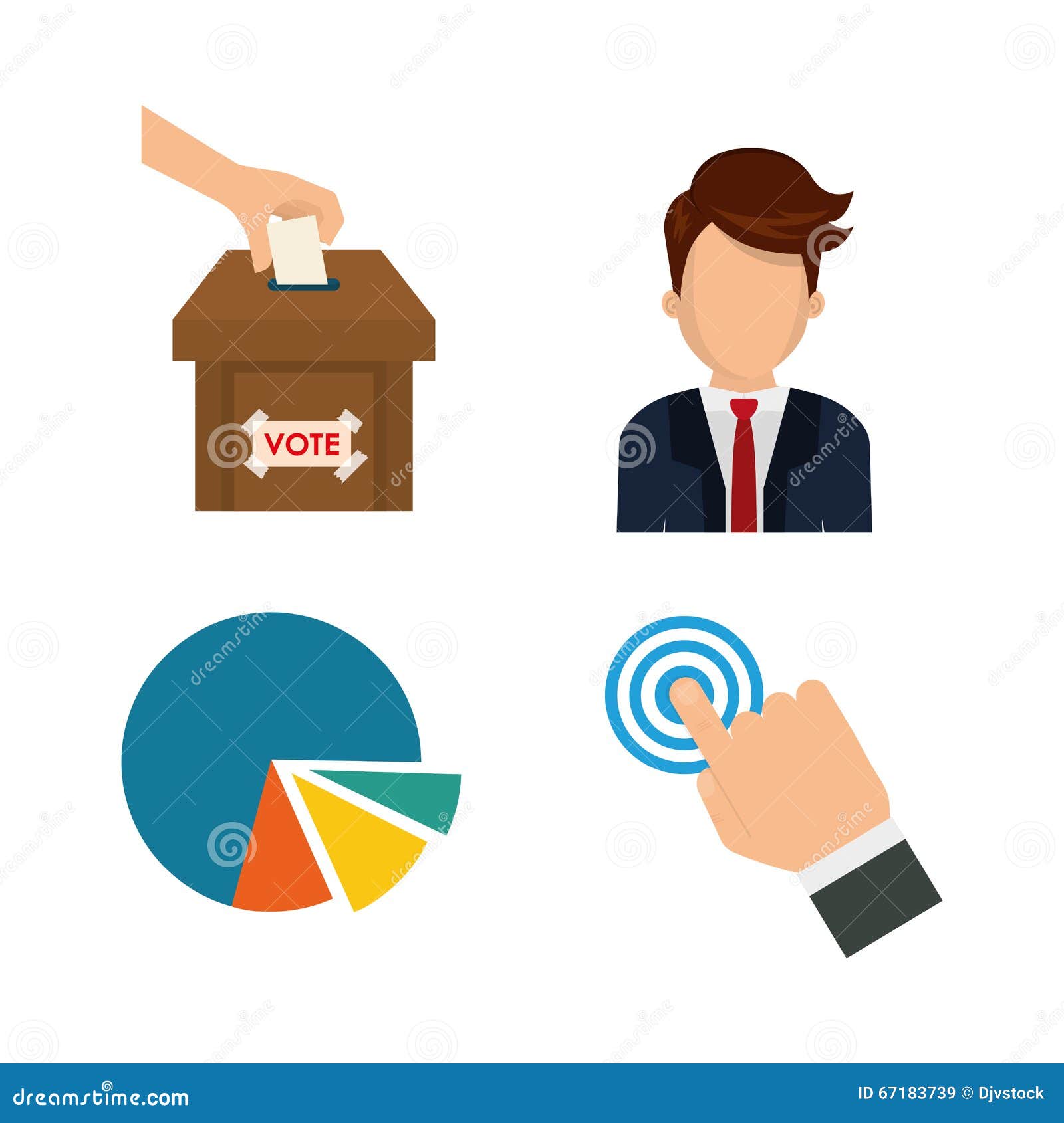 Presidents icon design stock vector. Illustration of democracy - 67183739