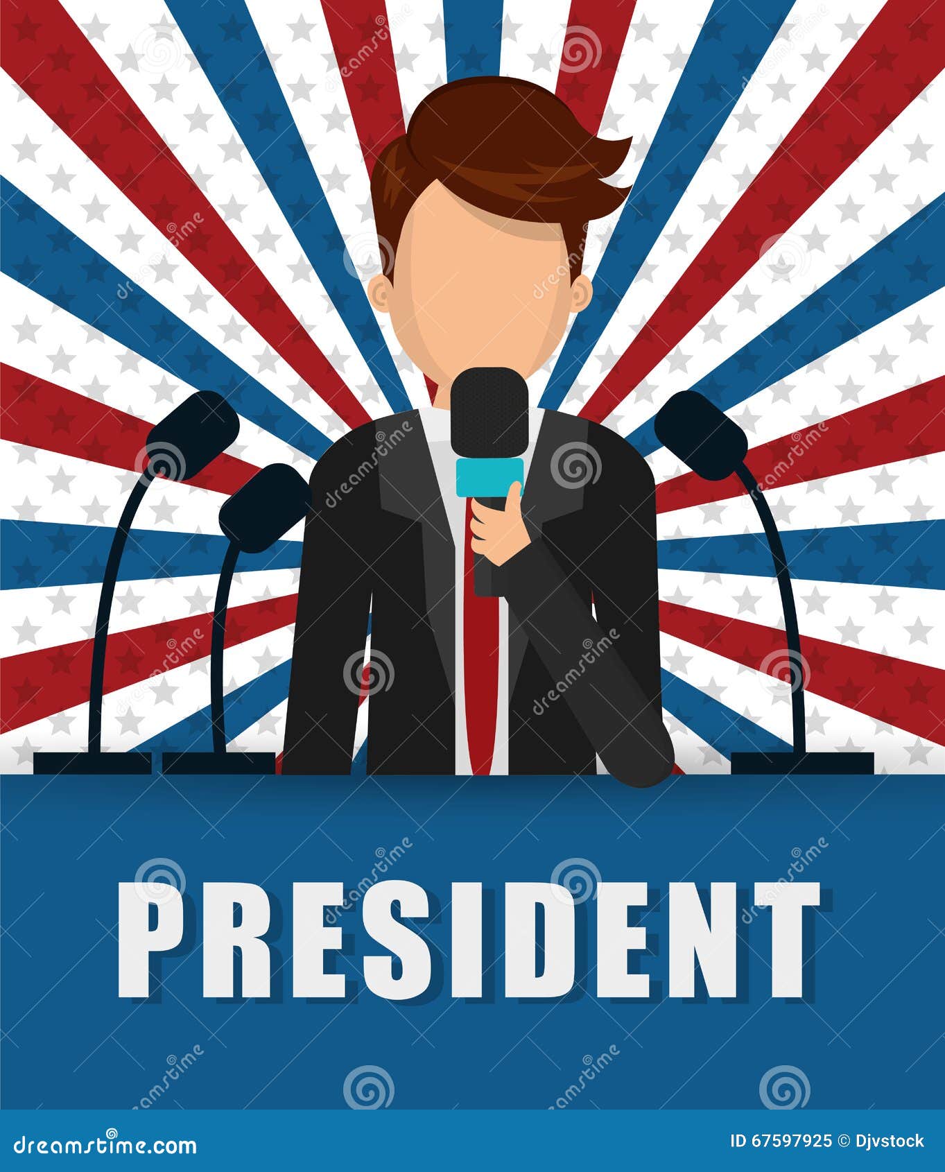 Presidents icon design stock vector. Illustration of card - 67597925