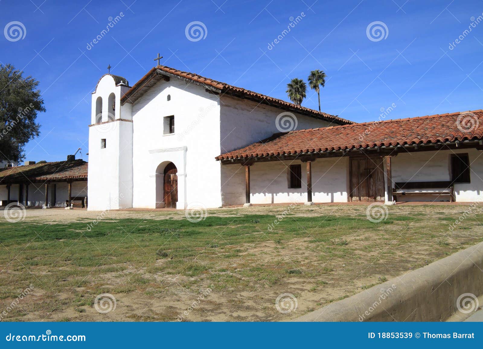 The Presidio stock image. Image of attraction, stucco - 18853539