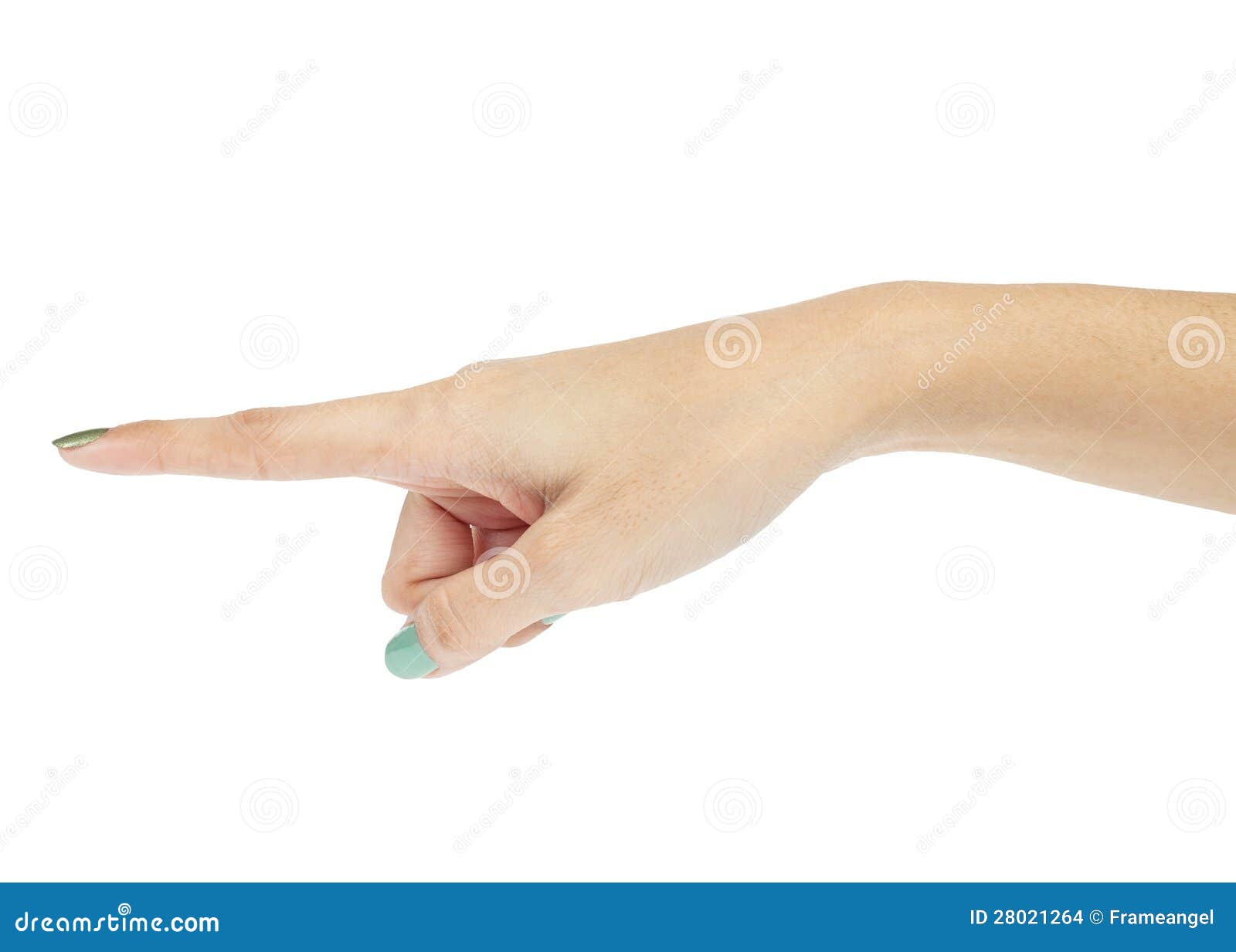 Presionado a Mano De La Mujer Foto de archivo - Imagen de cuadros ...