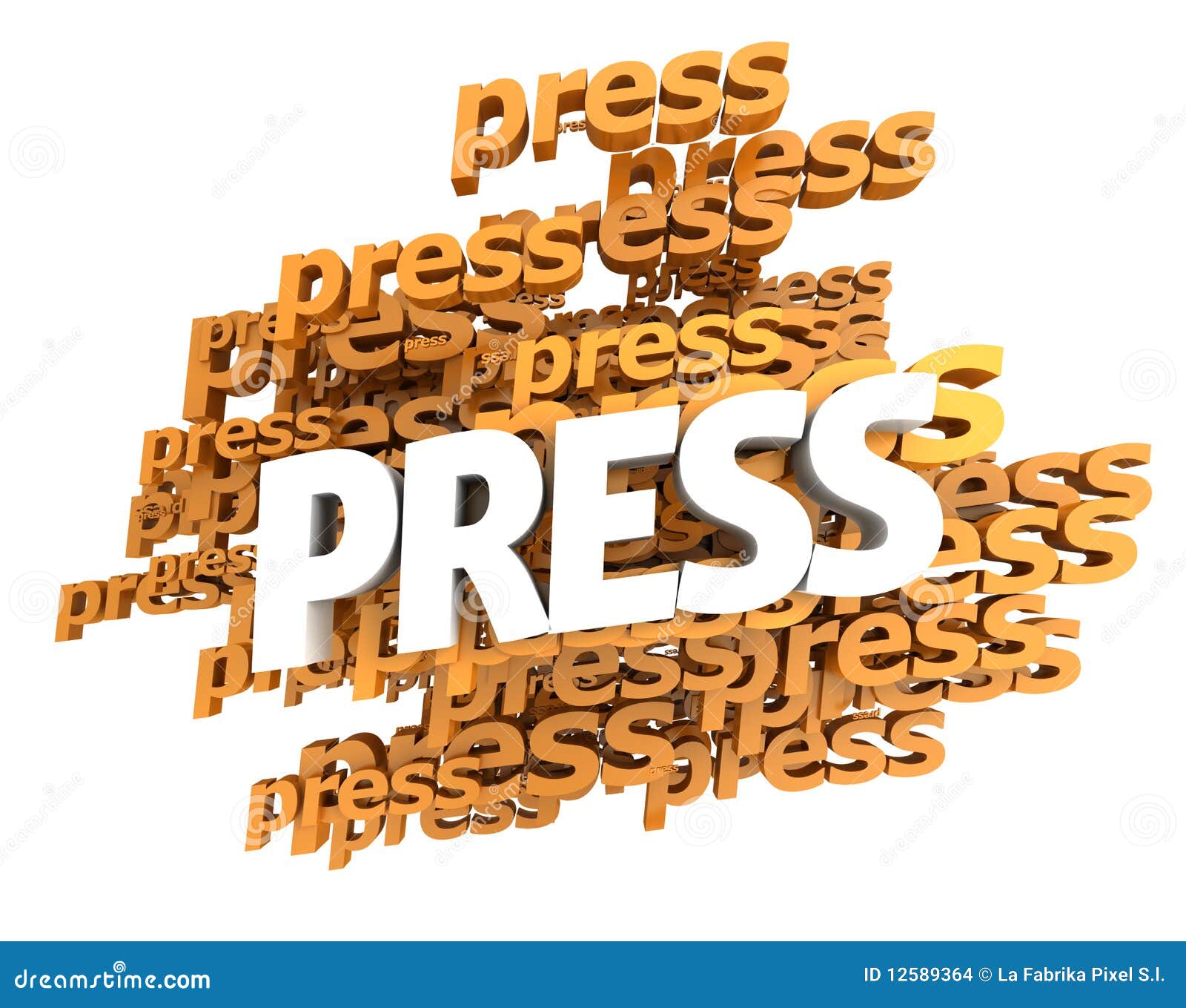 Press stock illustration. Illustration of journal, story - 12589364