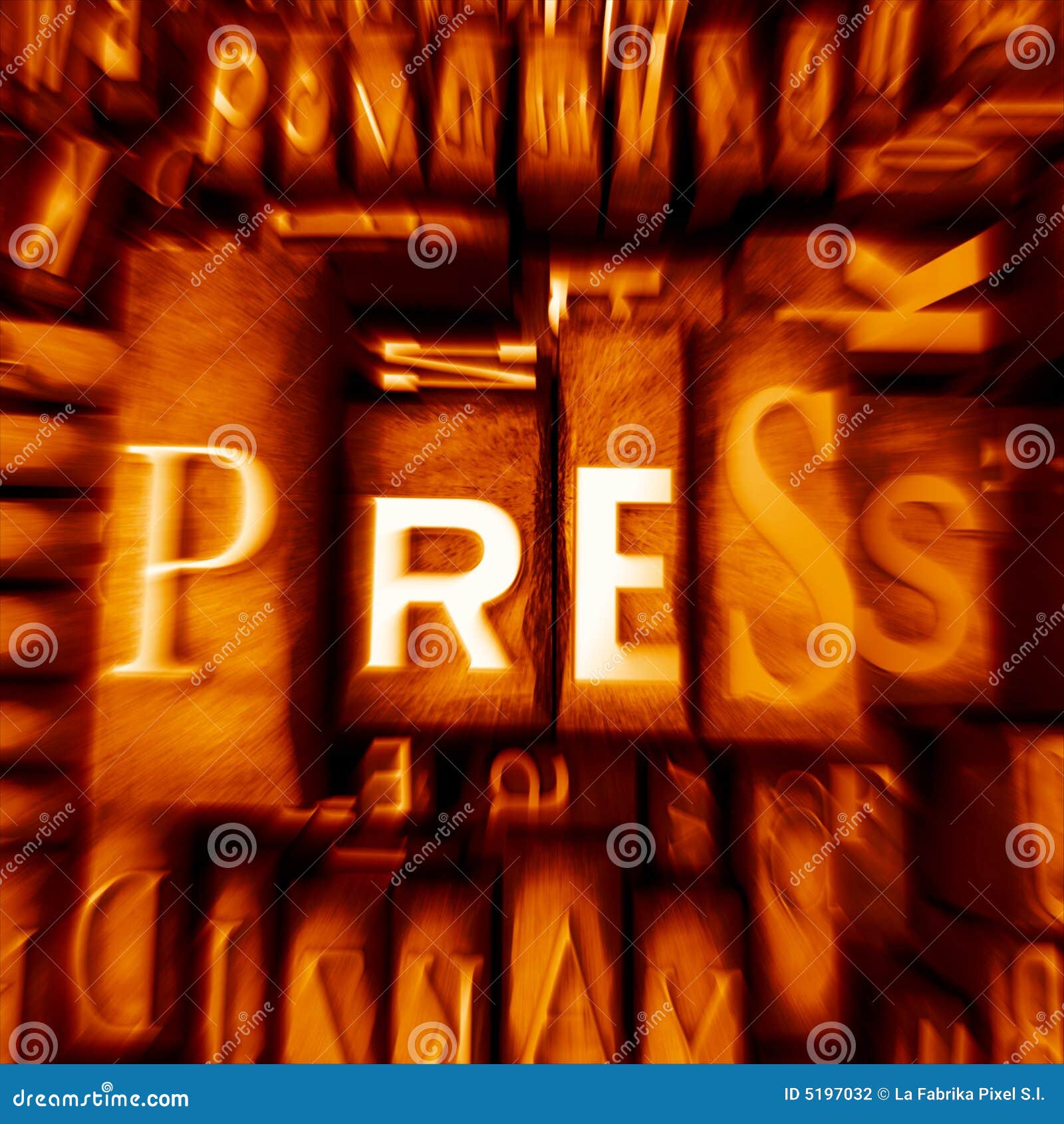 Press stock photo. Image of letters, text, newspaper, lithograph - 5197032
