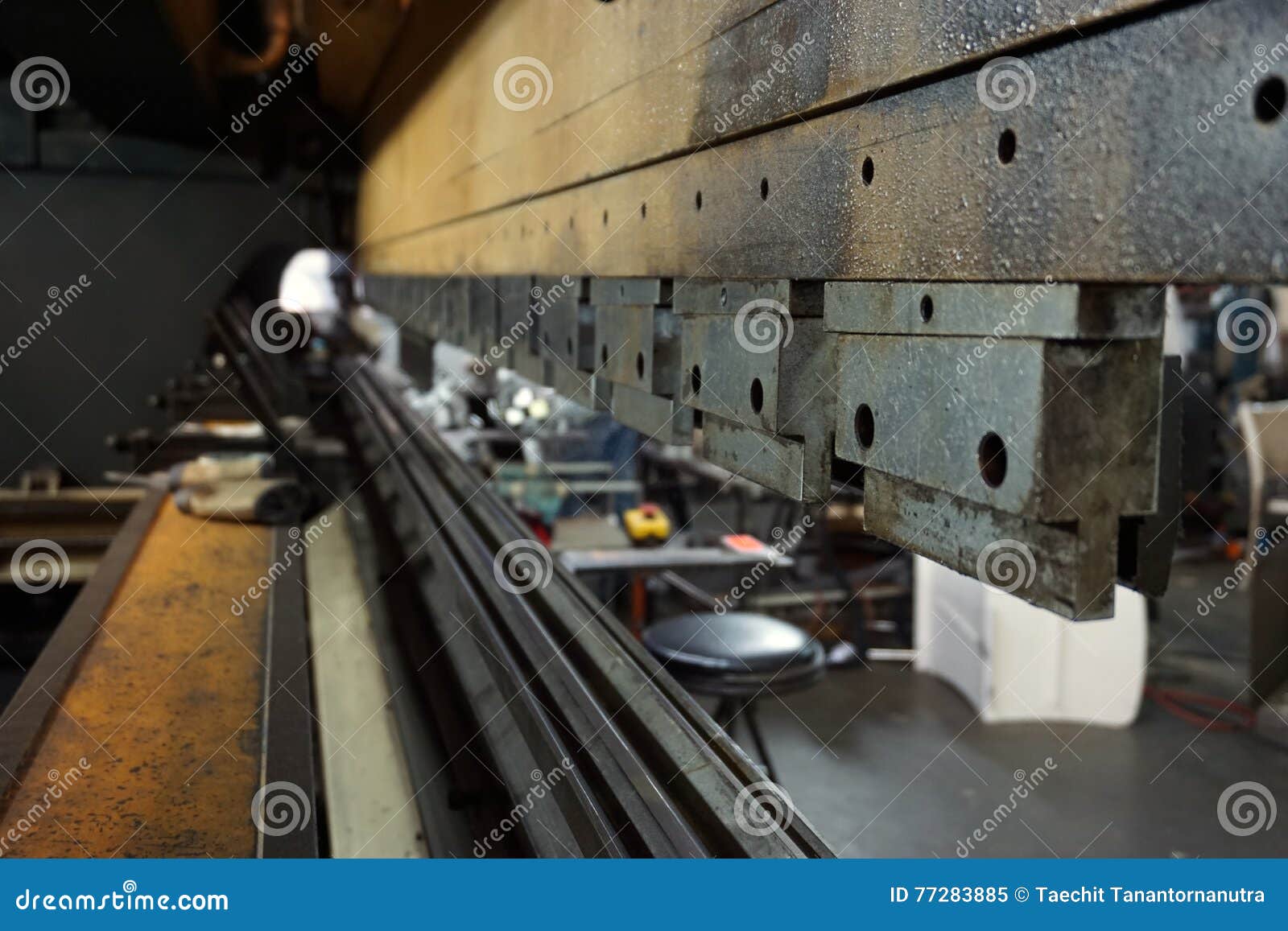 Press angle mechine stock image. Image of moulding, press - 77283885
