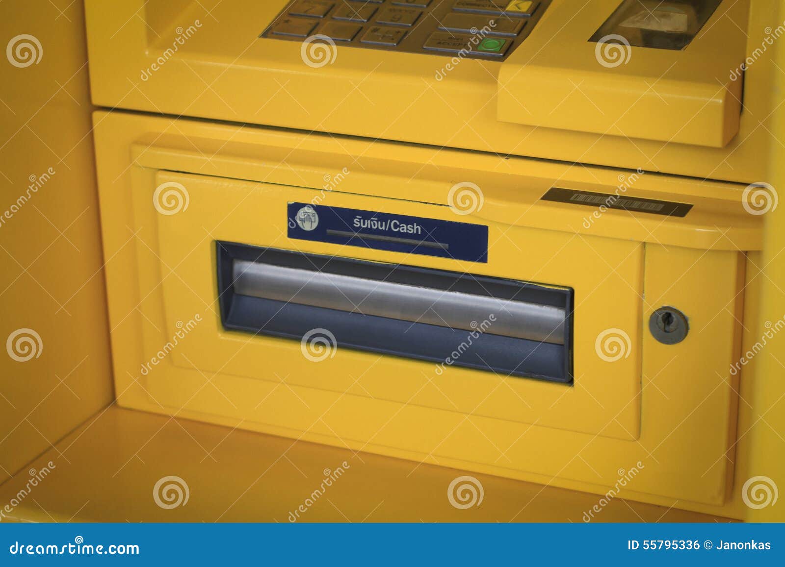 Press ATM keyboard stock photo. Image of button, cash - 55795336