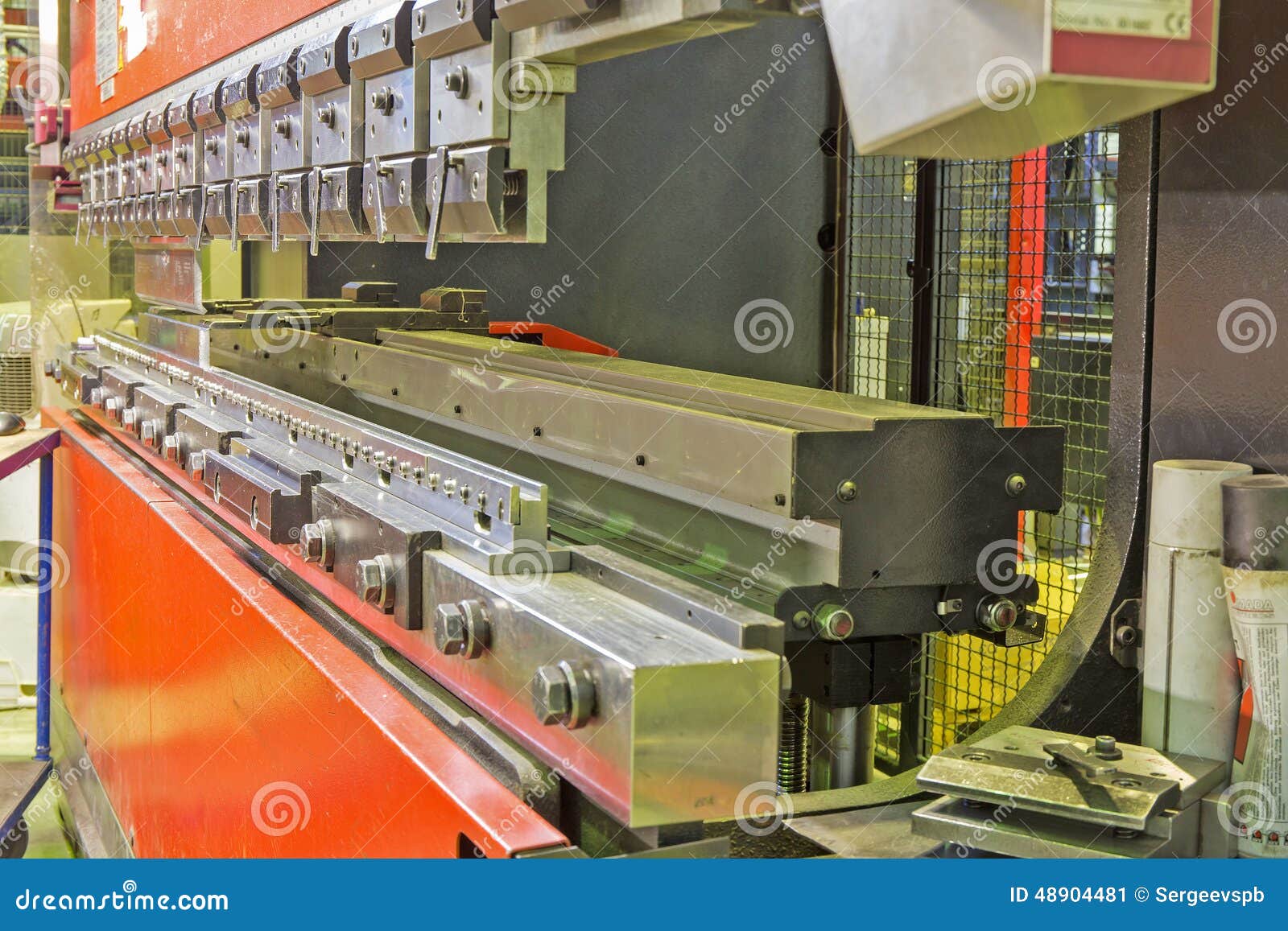 Press brake editorial photo. Image of brake, metal, milling - 48904481